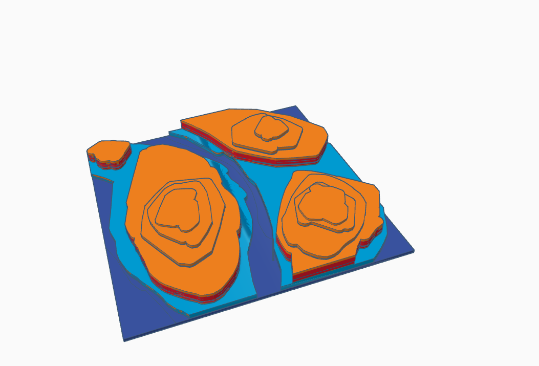 How to Make Contour Map With Tinkercad : 6 Steps (with Pictures ...