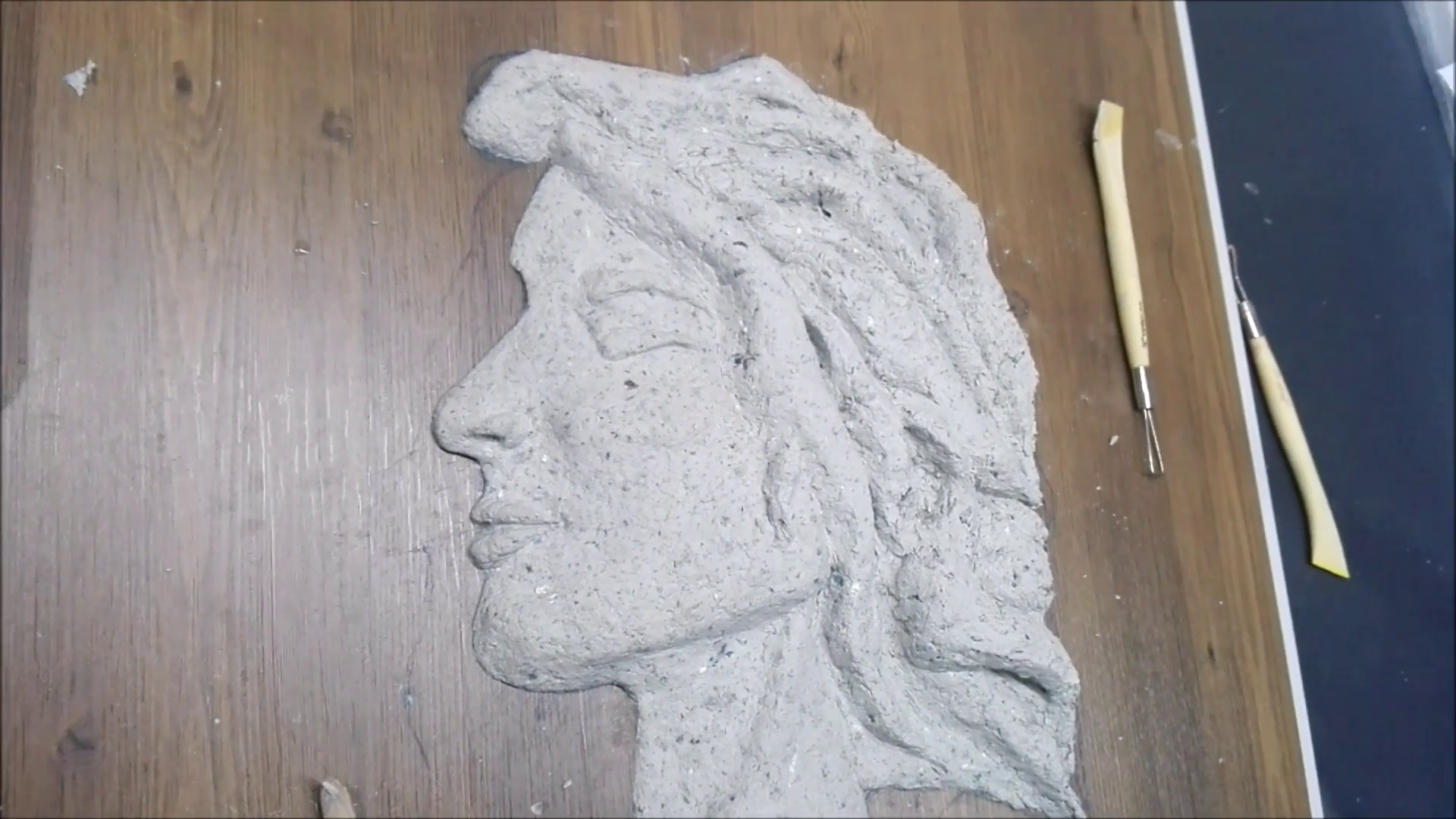 DIY Paper Mache Sculpture Like Stone Carving : 4 Steps (with Pictures ...