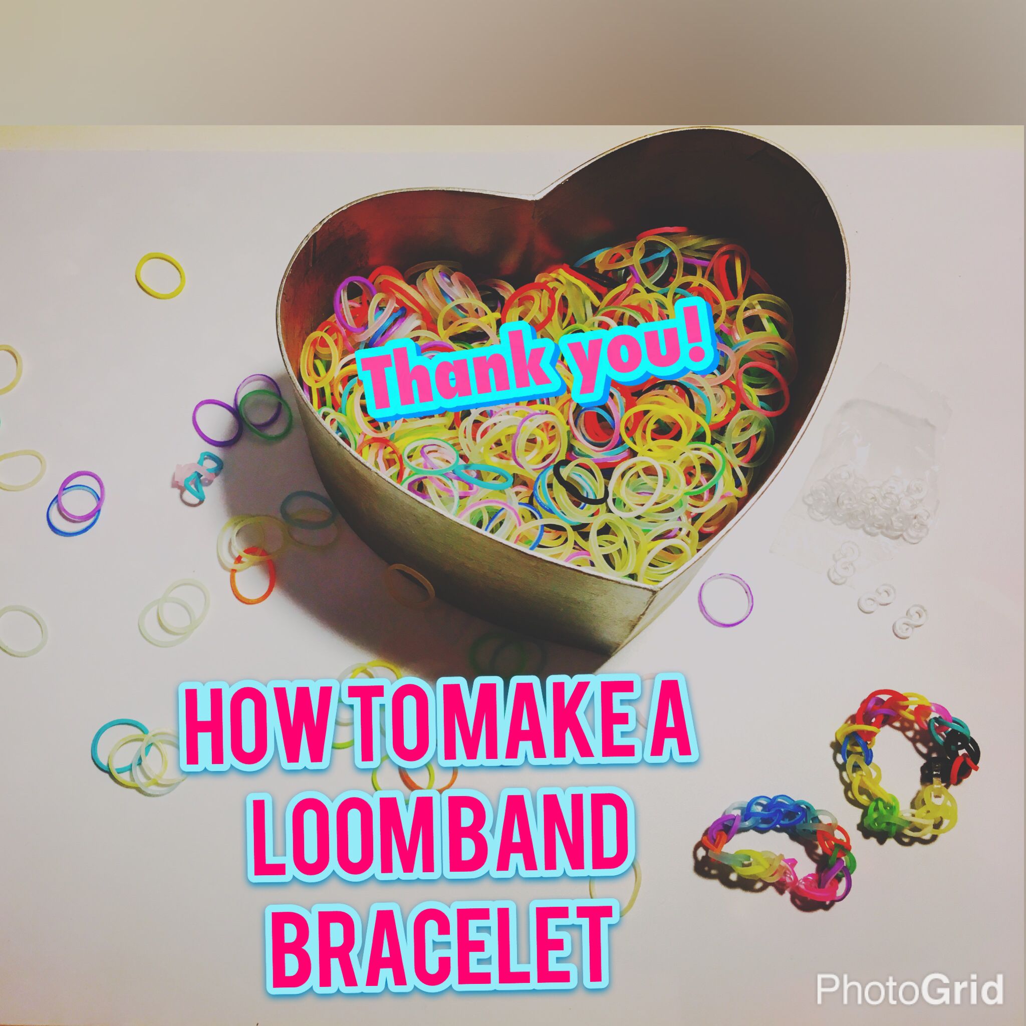 How to Make a Loom Band Bracelet : 7 Steps (with Pictures) - Instructables