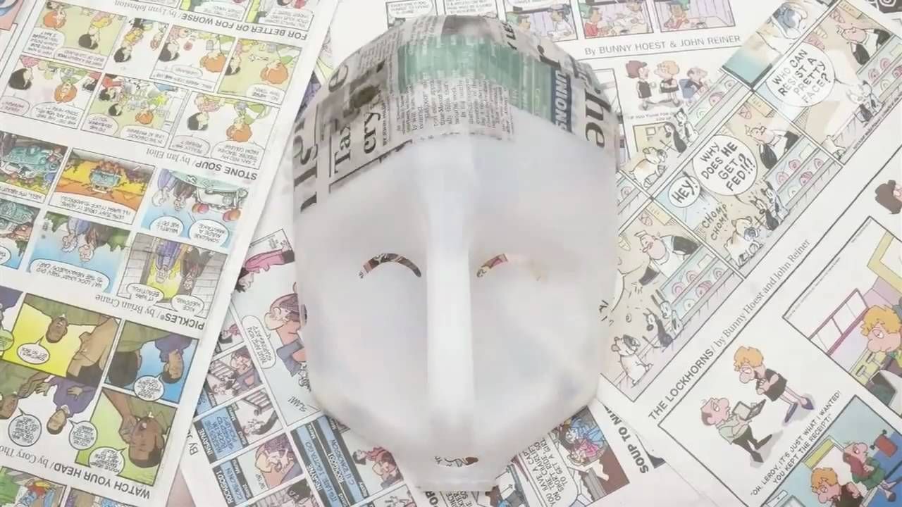 Milk Jug Mask : 4 Steps - Instructables