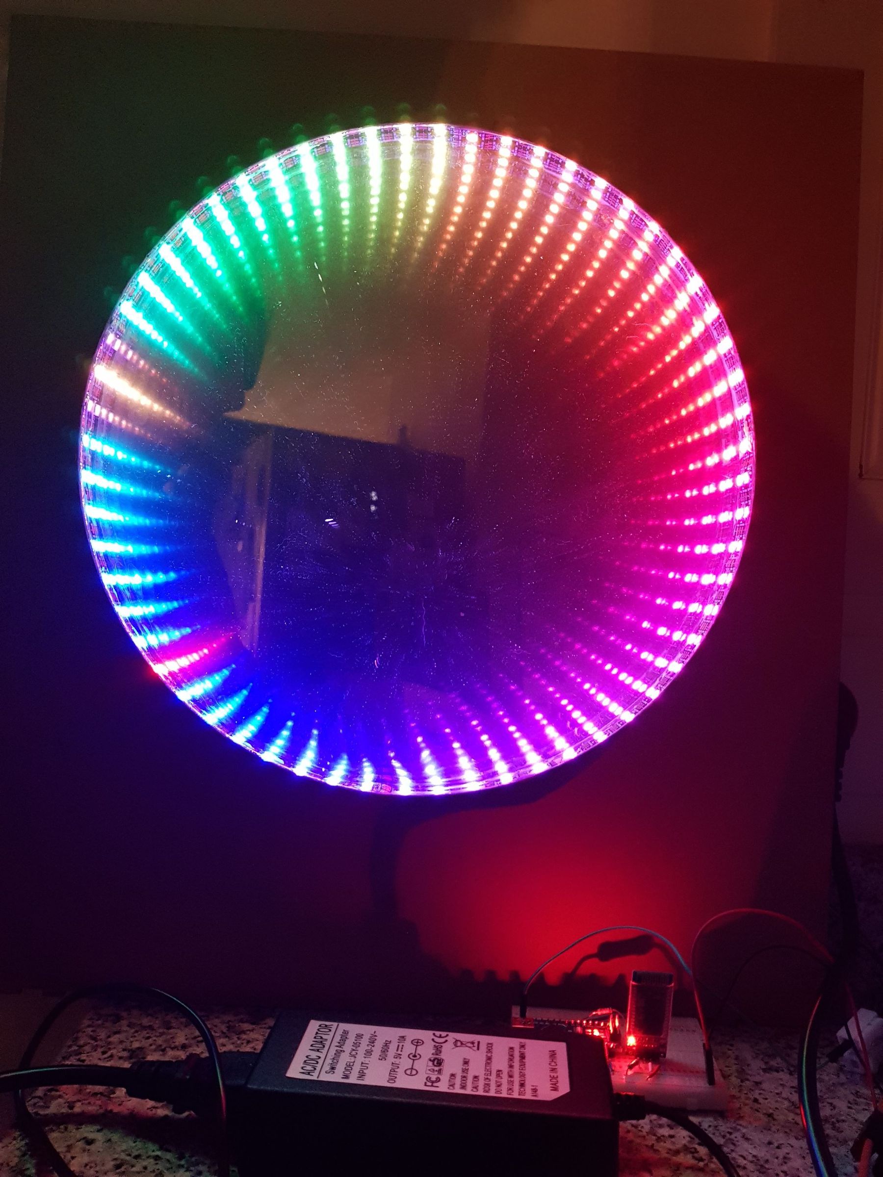 Smartphone Controlled Infinite Clock : 5 Steps (with Pictures ...
