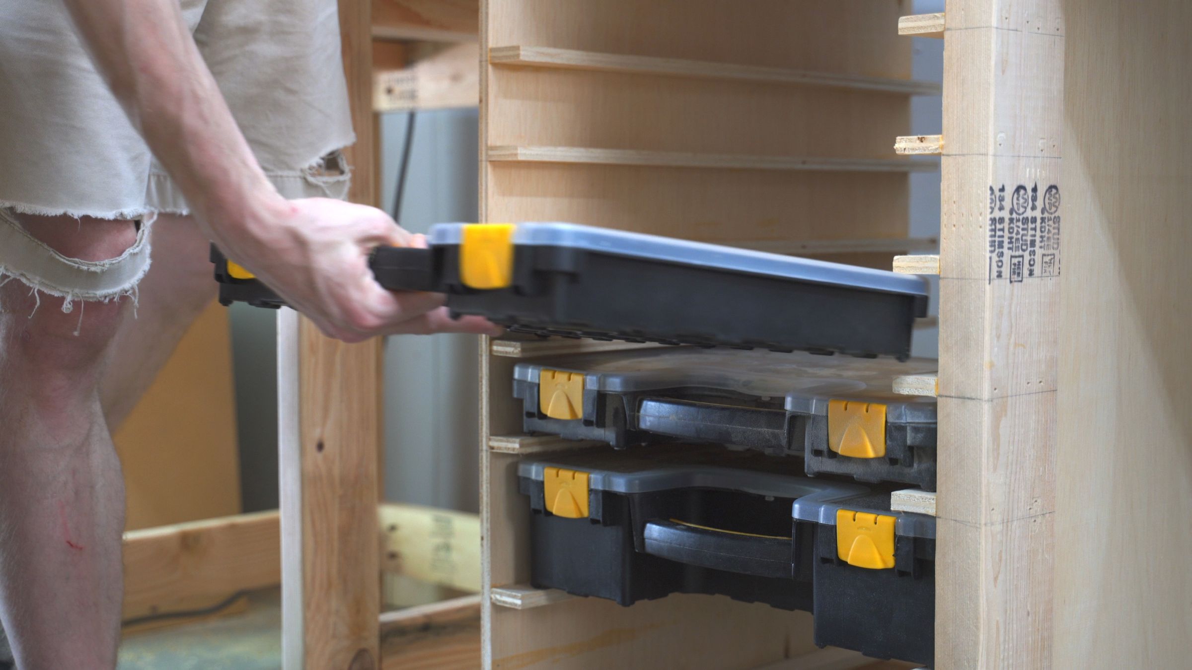 Miter Station + Storage Out of 2x4's : 17 Steps (with Pictures ...