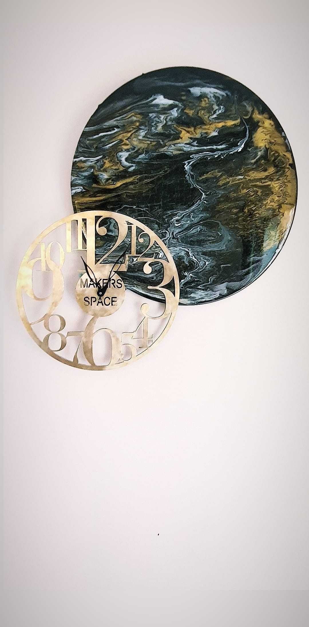 Epoxy Brass Wall Clock : 6 Steps (with Pictures) - Instructables