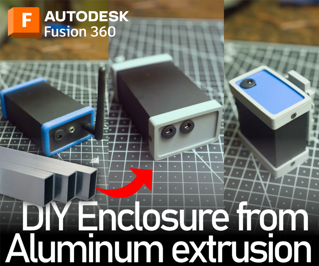 Enclosure for Your Project With Aluminum Extrusion : 7 Steps (with ...