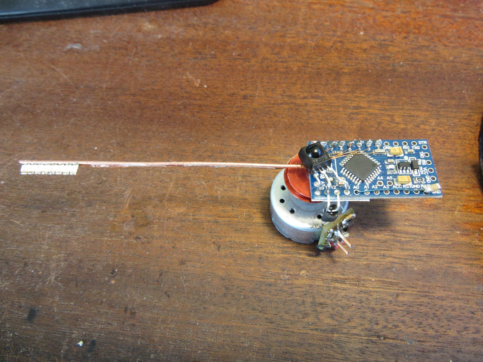 Arduino Wireless Power POV Display : 6 Steps (with Pictures ...