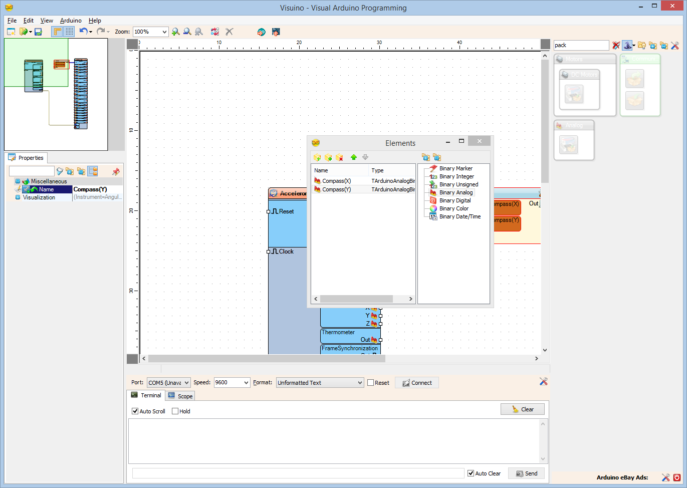 Arduino Nano: Accelerometer Gyroscope Compass MPU9250 I2C Sensor With ...