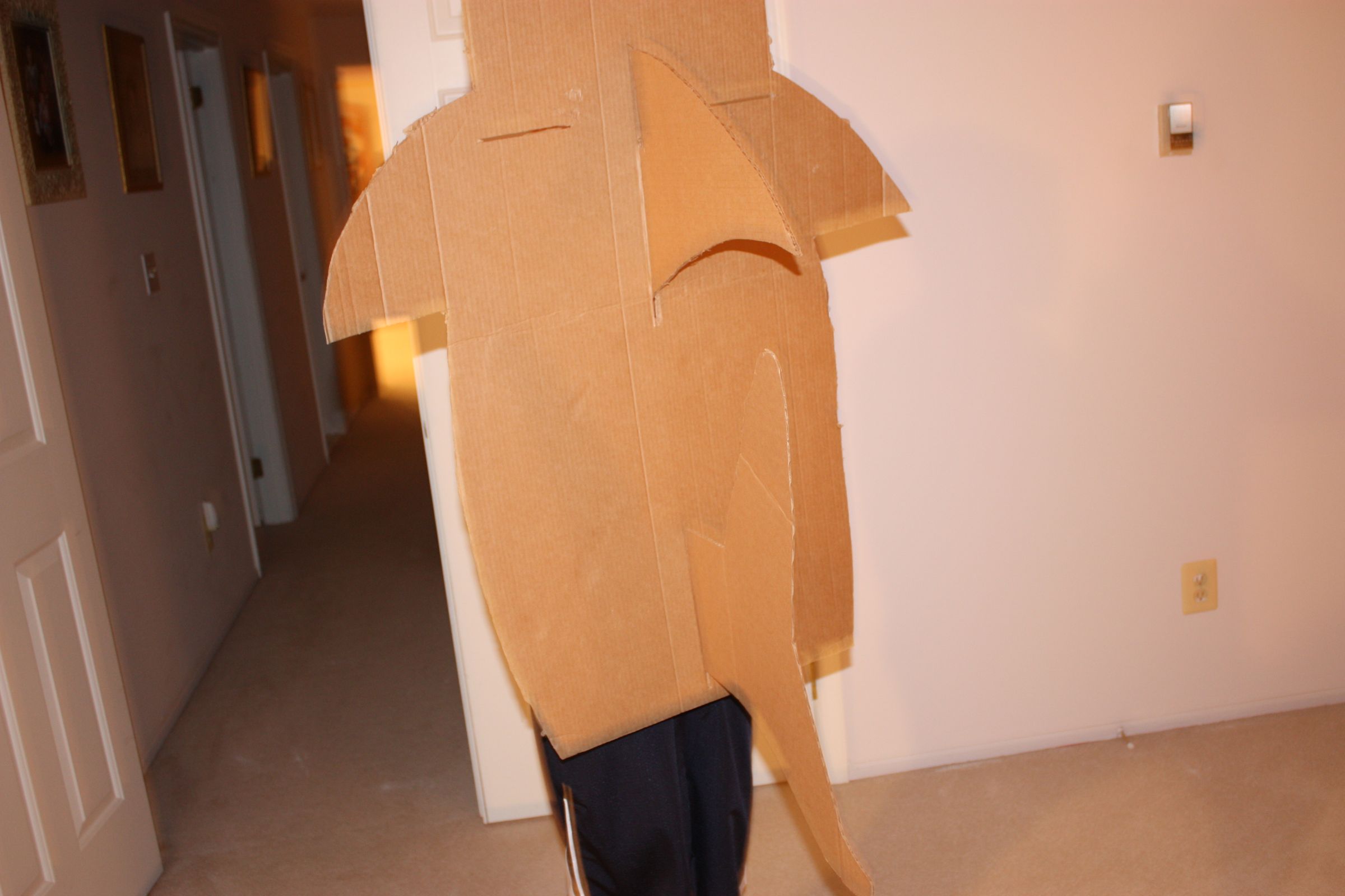 Making of a Cardboard Shark : 8 Steps - Instructables