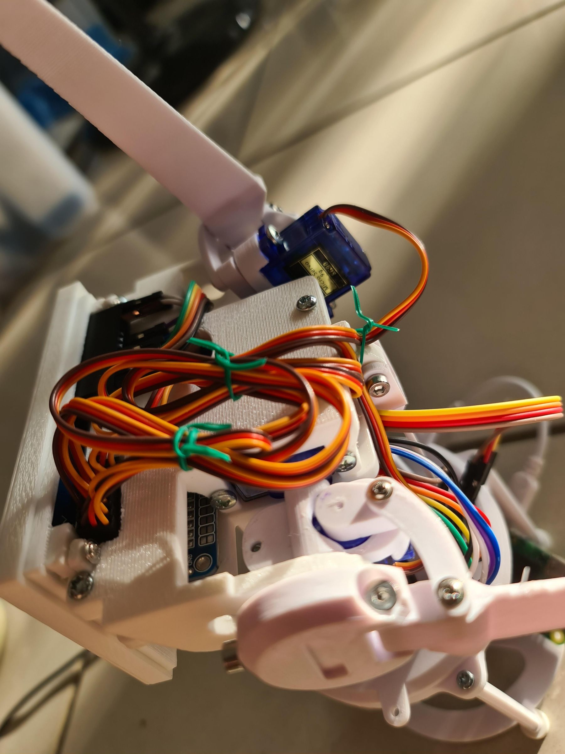 Raspberry Pi Robot With Google Assistant Expresing Robotic Emotions ...