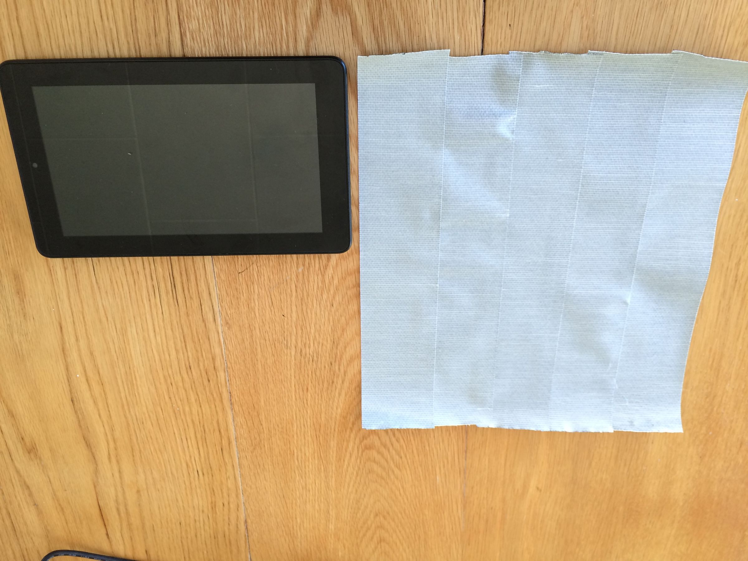 Duck Tape and Cardboard Tablet Case : 3 Steps (with Pictures ...