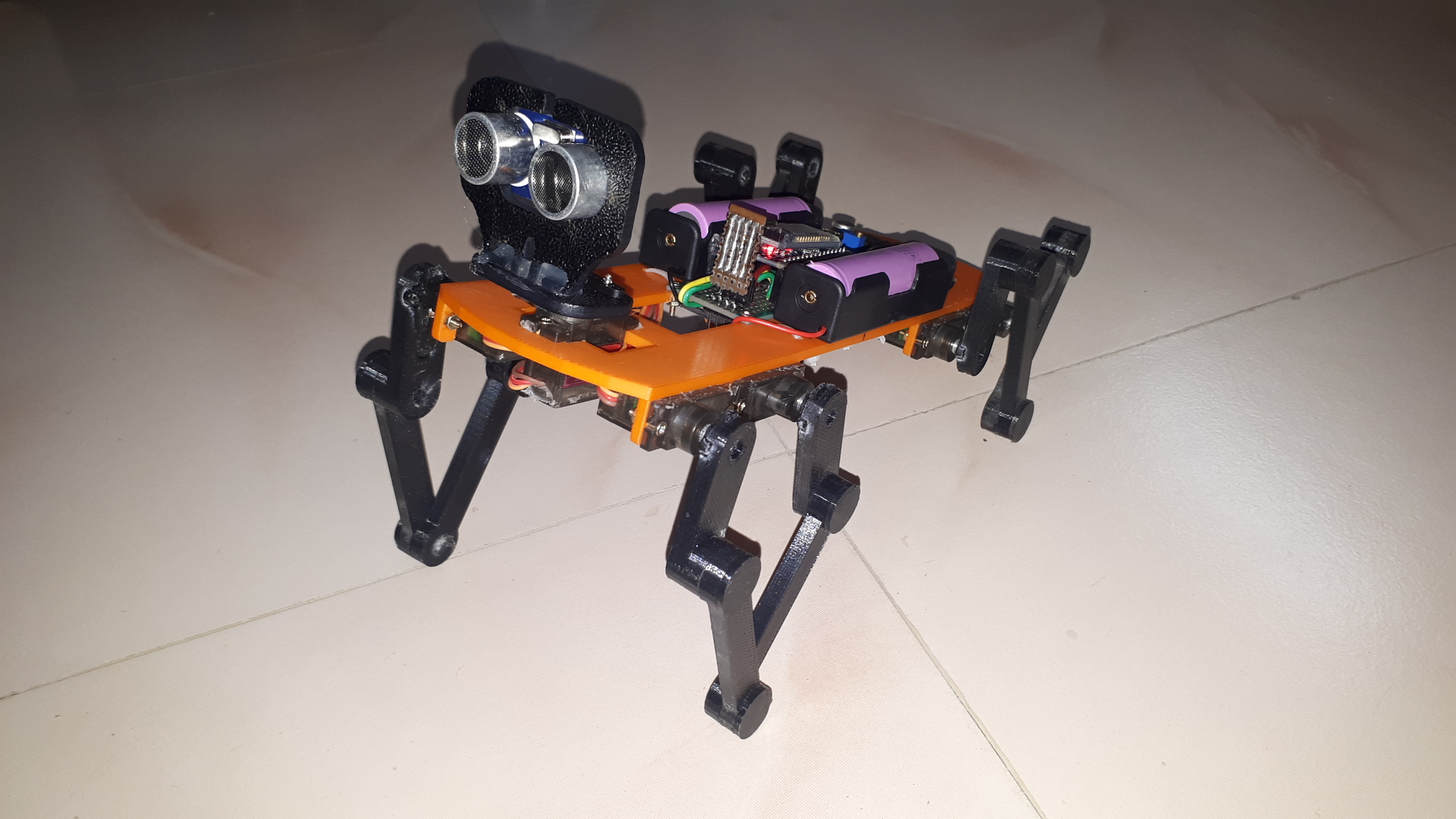 Baby MIT Cheetah Robot V2 Autonomous and RC : 22 Steps (with Pictures ...