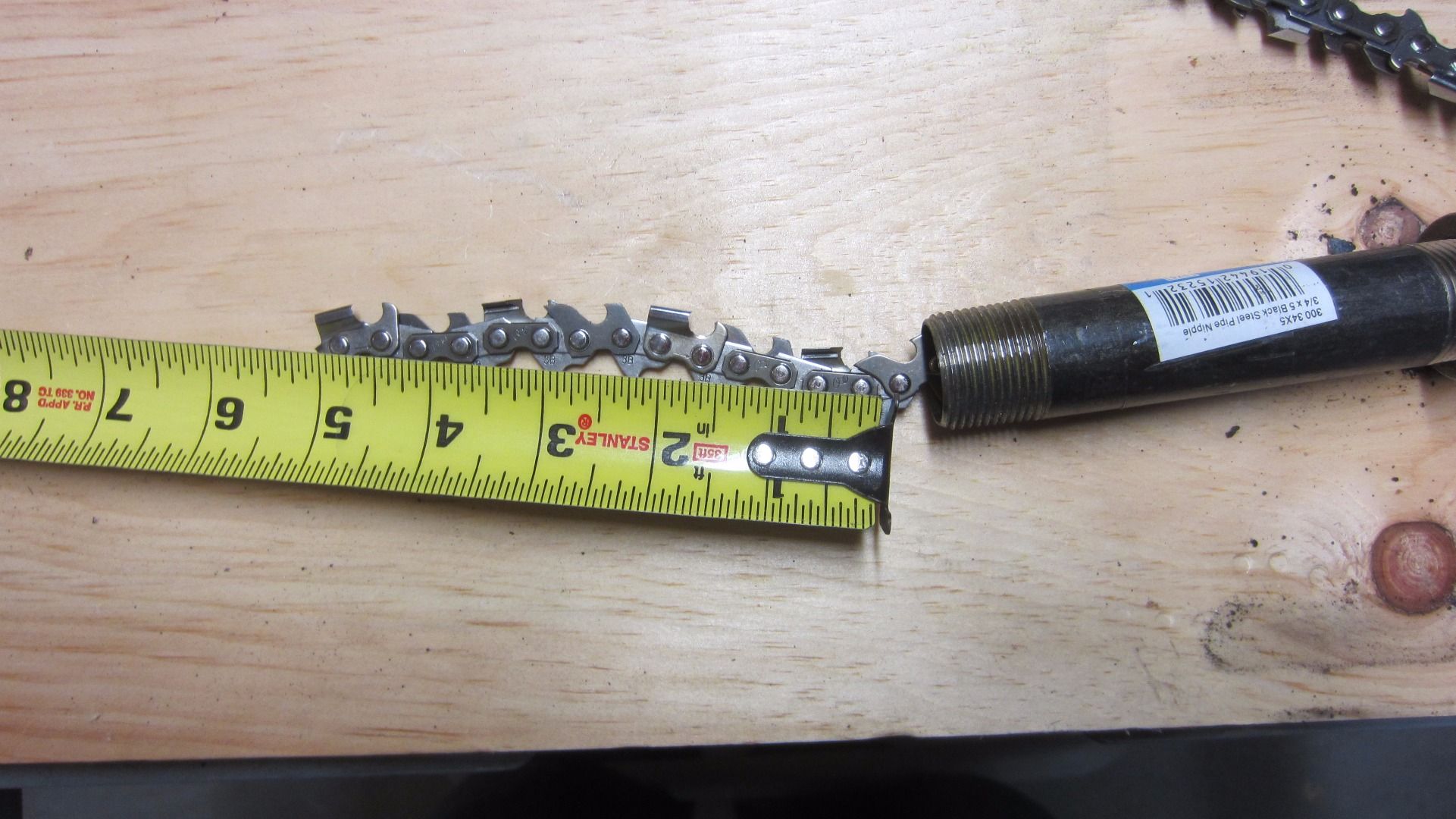 Pipe-Handle Manual Chainsaw : 8 Steps (with Pictures) - Instructables