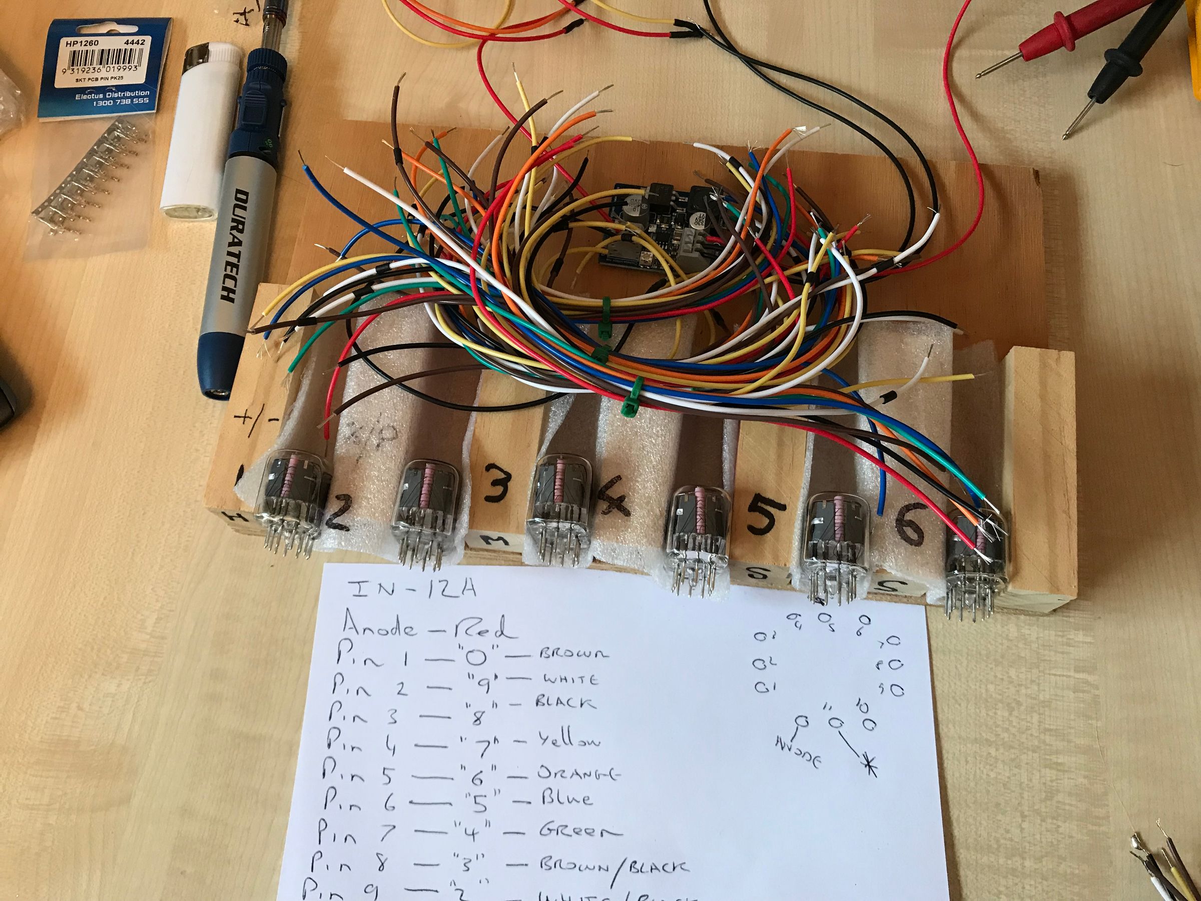 XIV Nixie Clock : 7 Steps (with Pictures) - Instructables