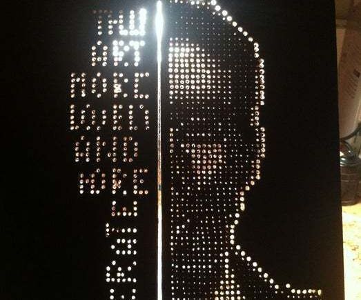 Lamp Decorated With Portrait & Poem : 8 Steps (with Pictures ...