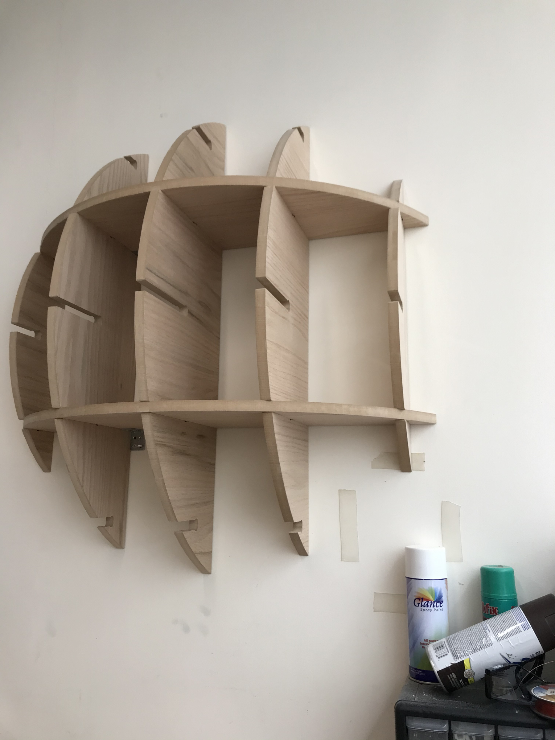 DIY Spherical Waffle Shelves (Massironi Shelves) .. the Easy Guide : 5 ...