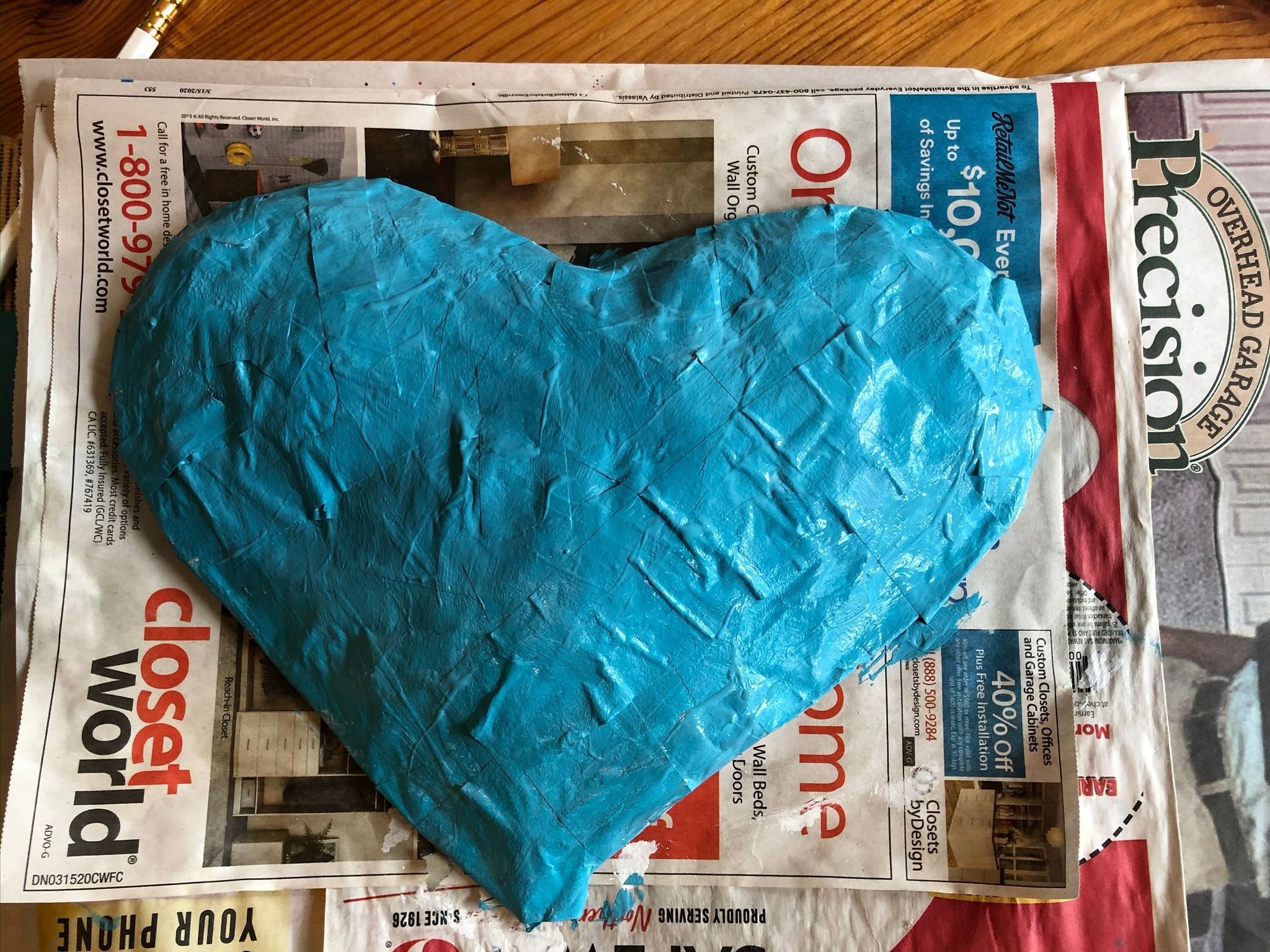 Paper Mache Hearts : 10 Steps (with Pictures) - Instructables