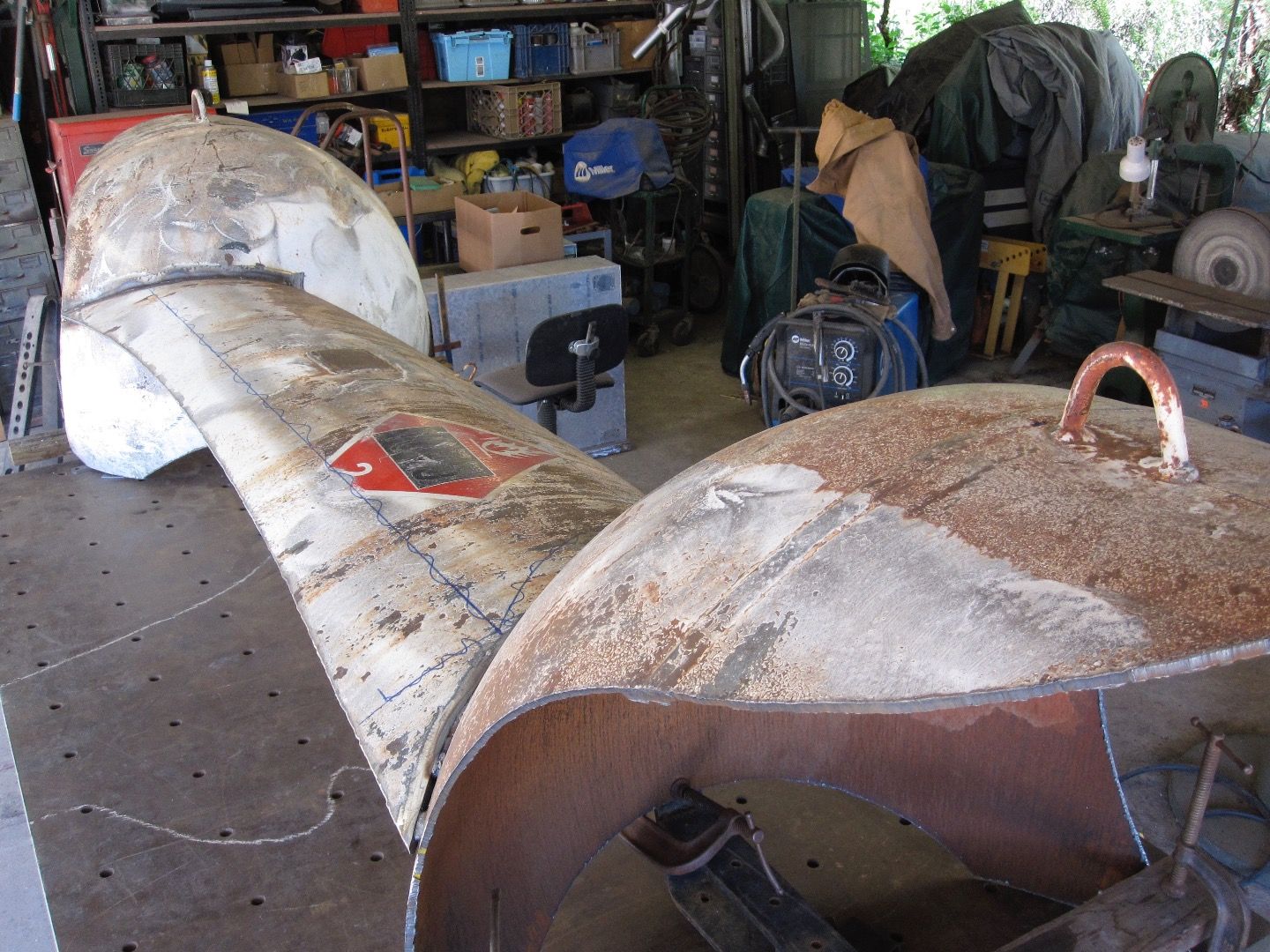 Propane Tank Bench : 13 Steps (with Pictures) - Instructables