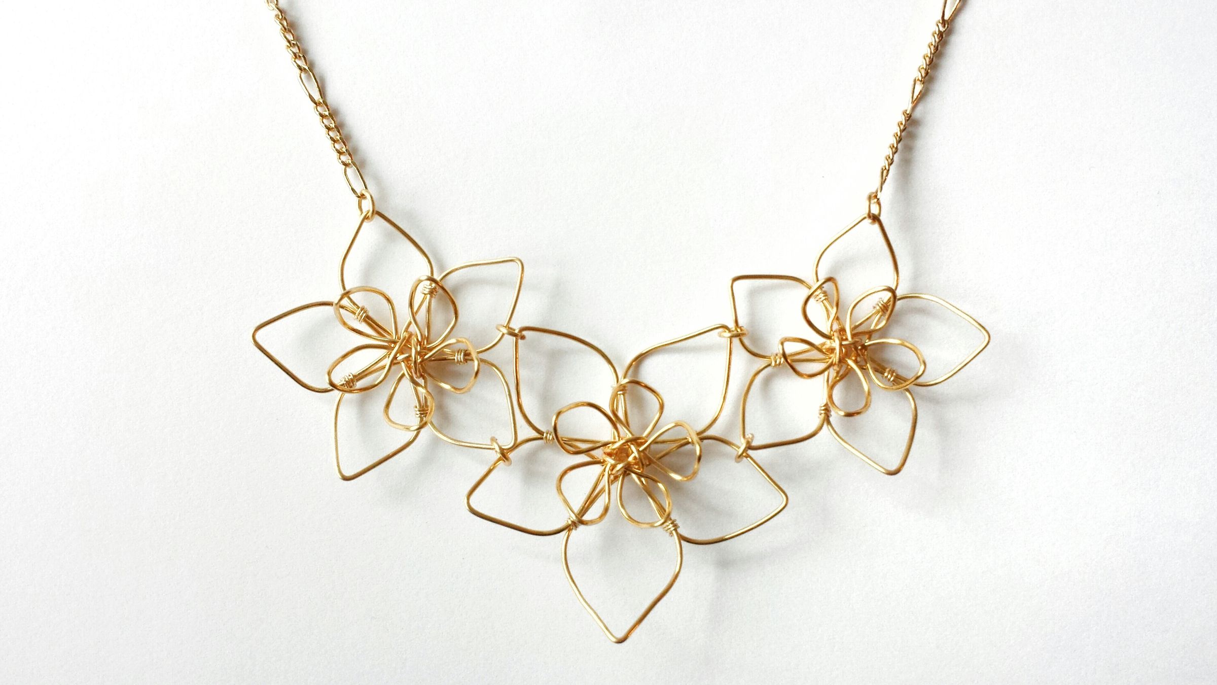 Wire Flower Necklace : 10 Steps (with Pictures) - Instructables