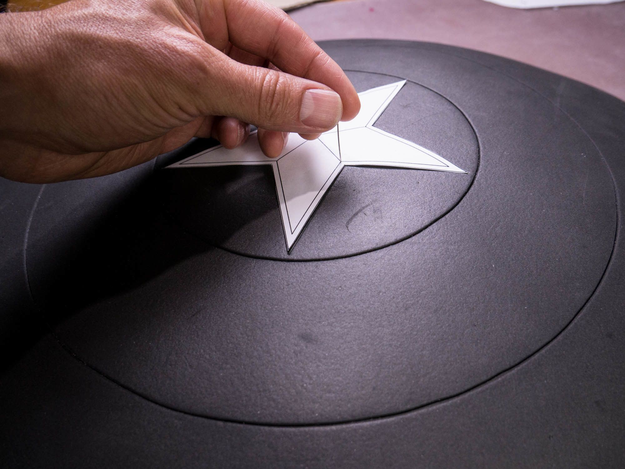 How to Make a Captain America Shield From Foam : 16 Steps (with ...