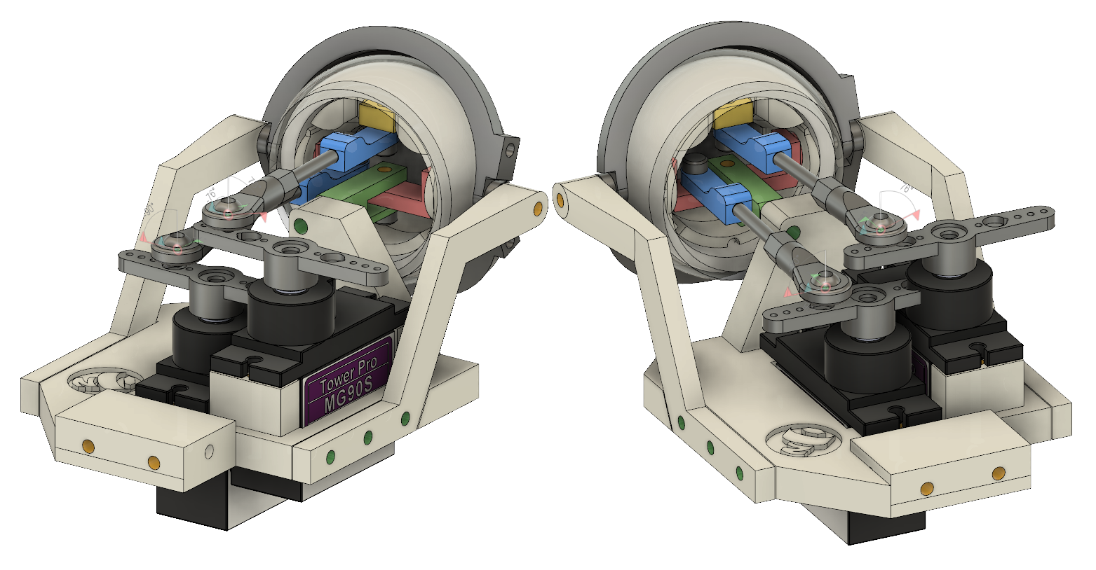 DIY Compact 3D Printed Animatronic Eye Mechanism : 4 Steps (with ...