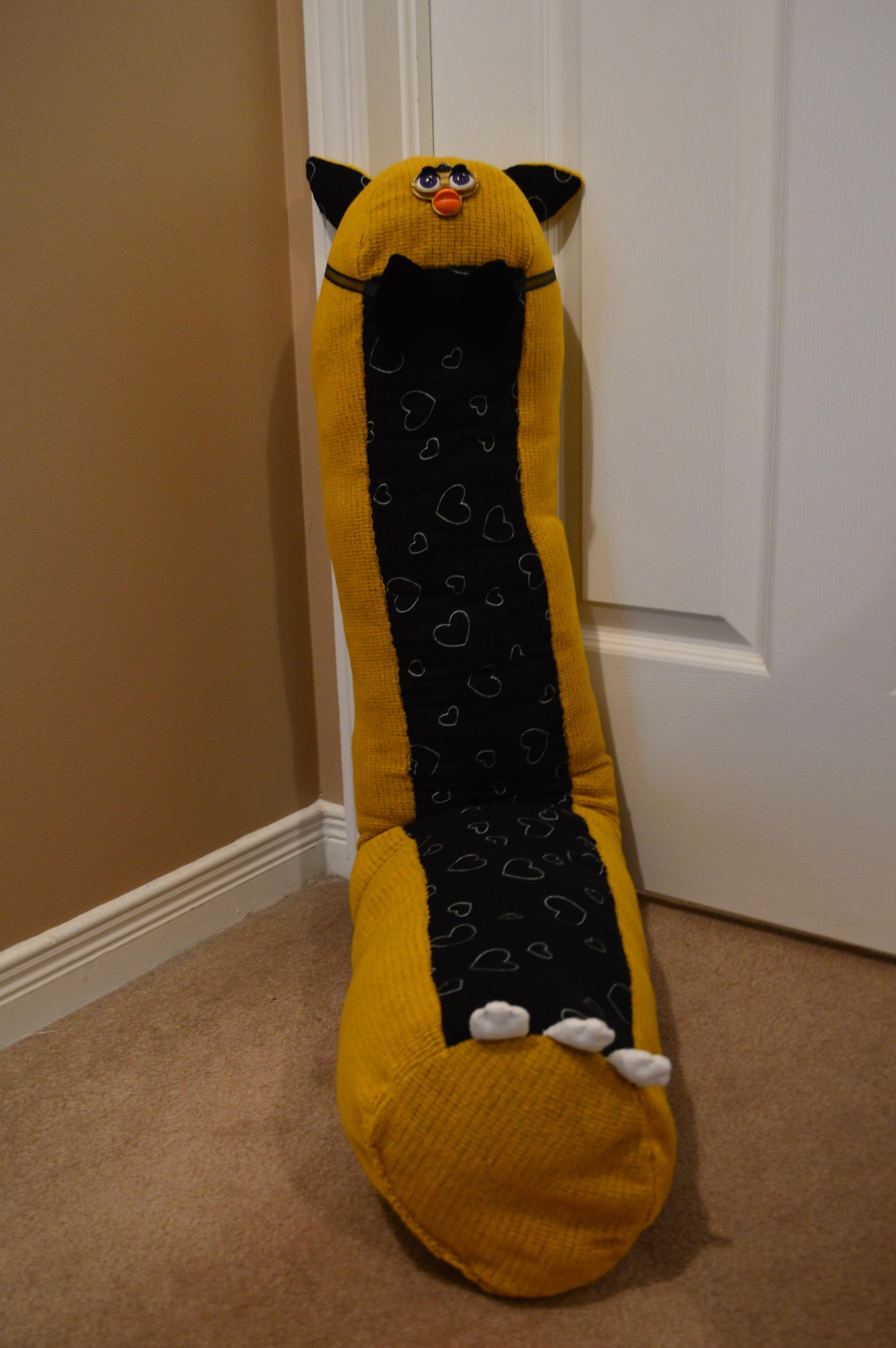 Make Your Own Long Furby (With "Vegan" Felt Faceplate) : 18 Steps ...