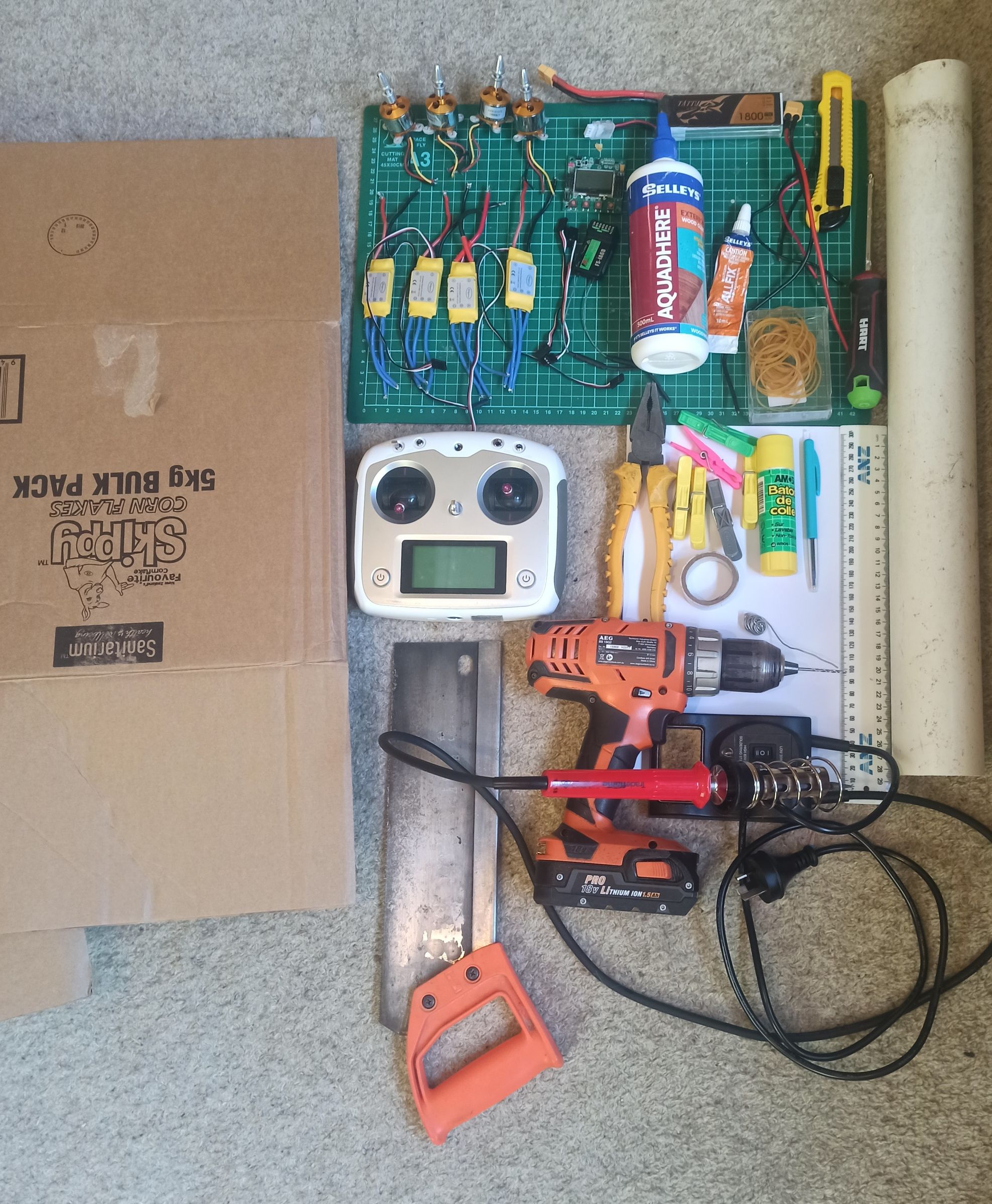 Cardboard Quadcopter : 8 Steps (with Pictures) - Instructables