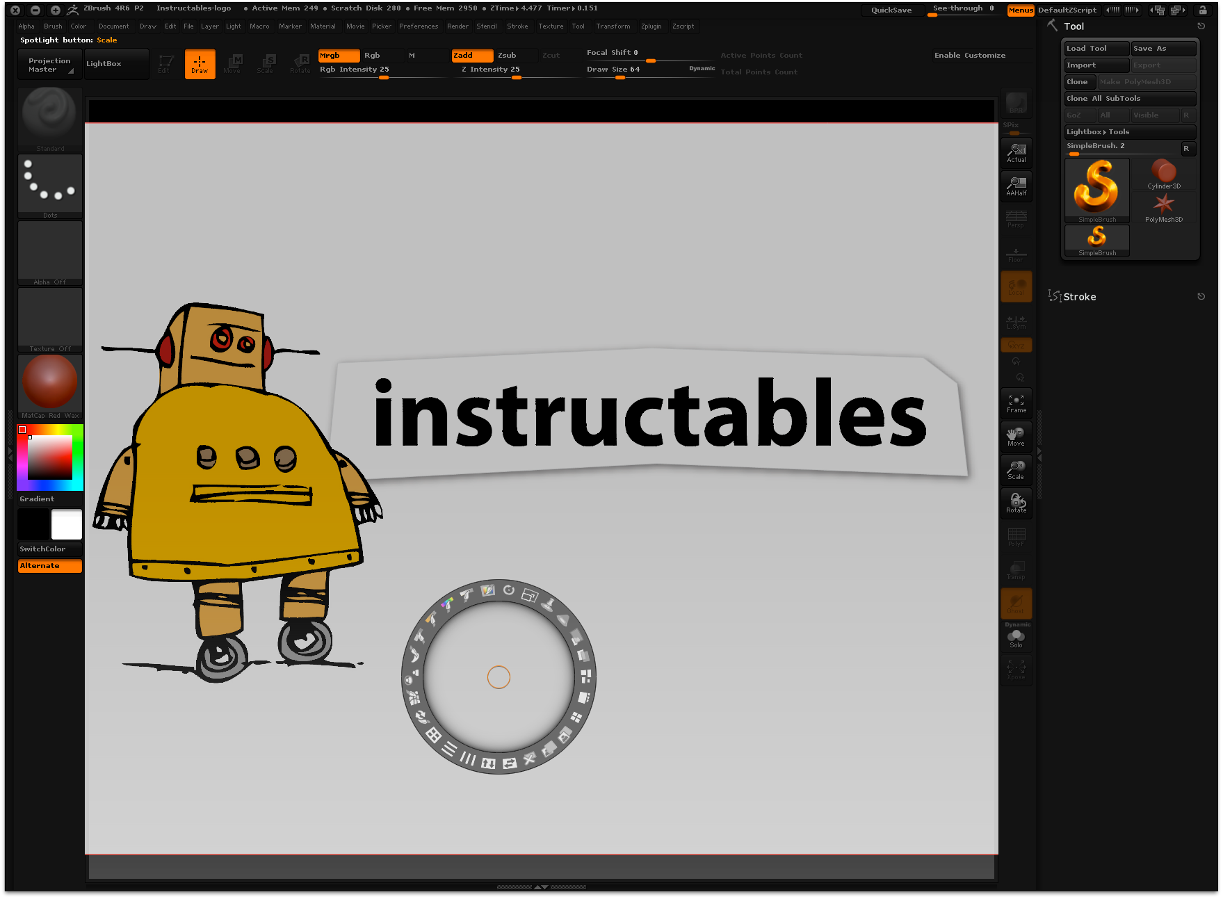 How to Transform a 2D Logo Into a 3D One : 7 Steps (with Pictures ...