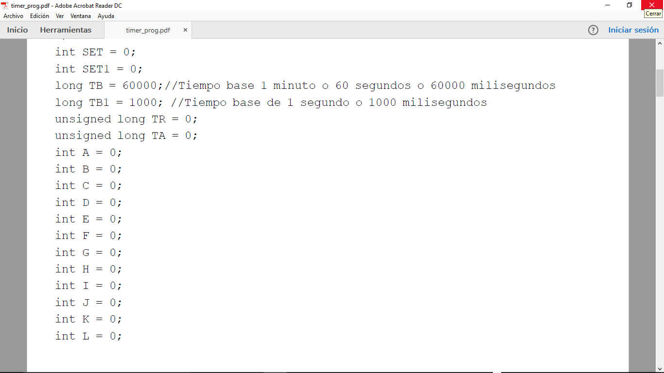 CIRCUITO TEMPORIZADOR PROGRAMABLE BASADO EN ARDUINO : 3 Steps ...