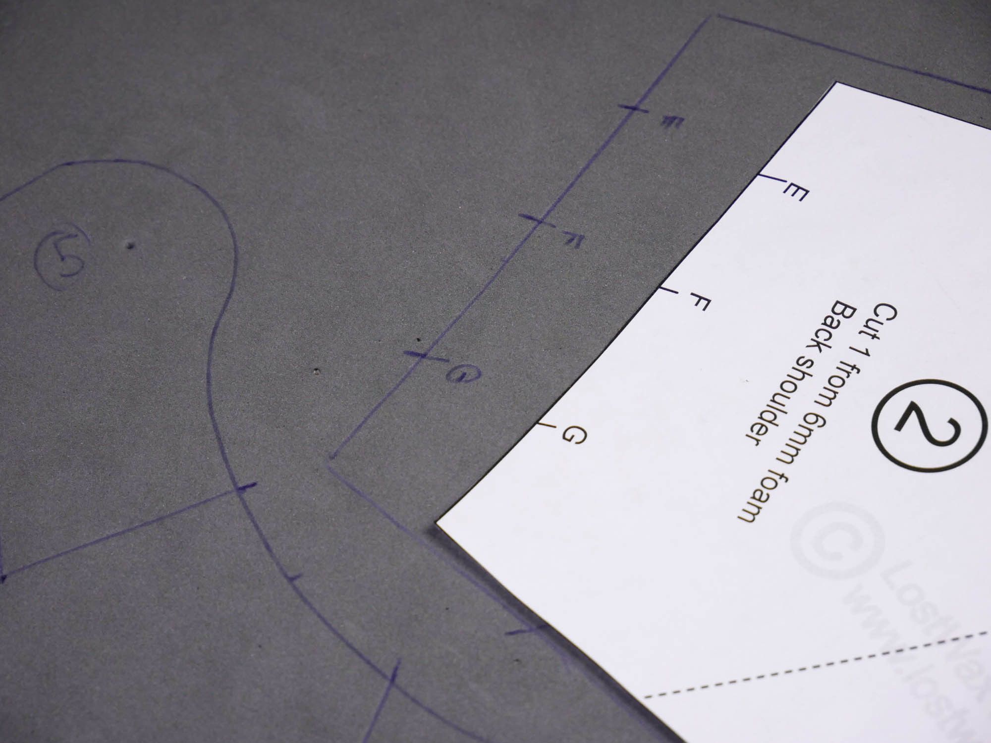 DIY Steampunk Shoulder Armor / Foam Armor Template : 41 Steps (with ...