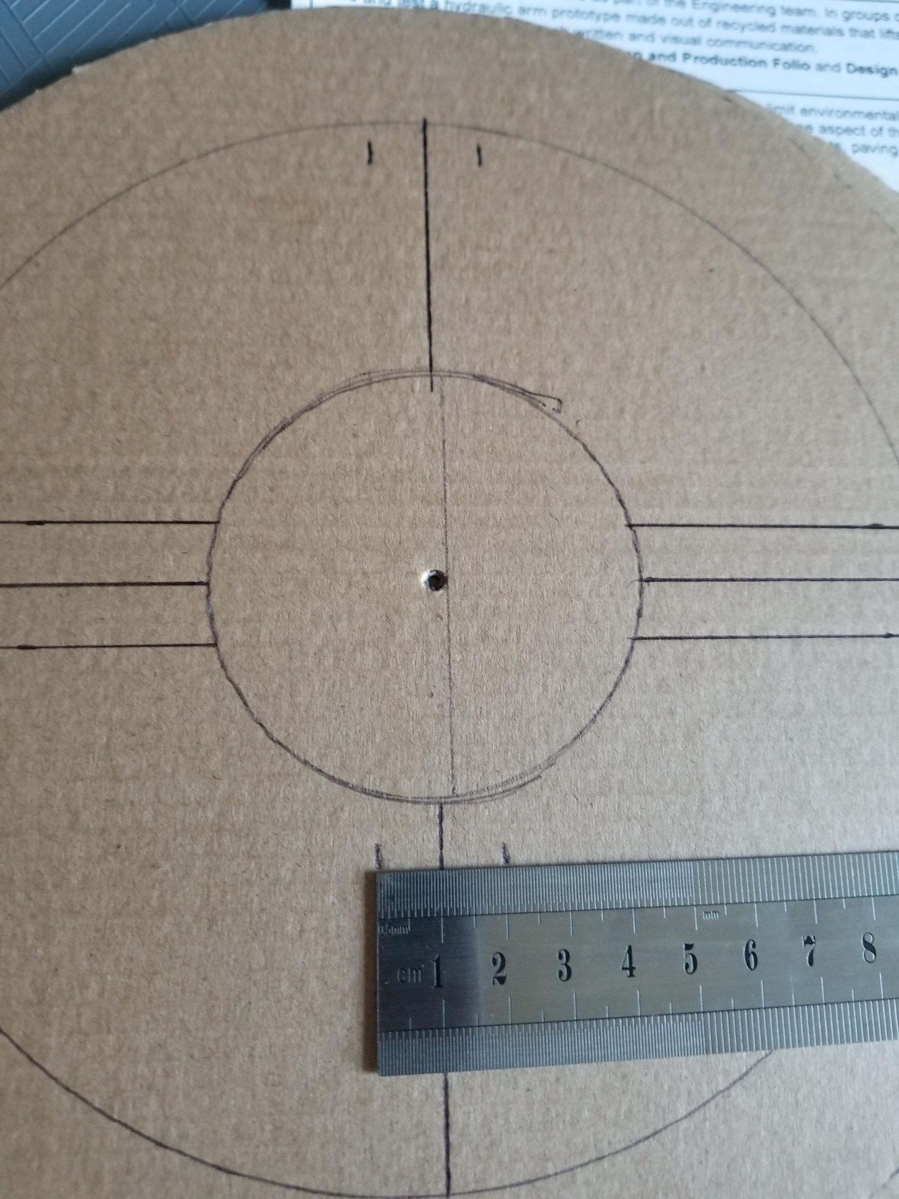 Cardboard Ferris Wheel - Learning From Home Project : 21 Steps (with ...