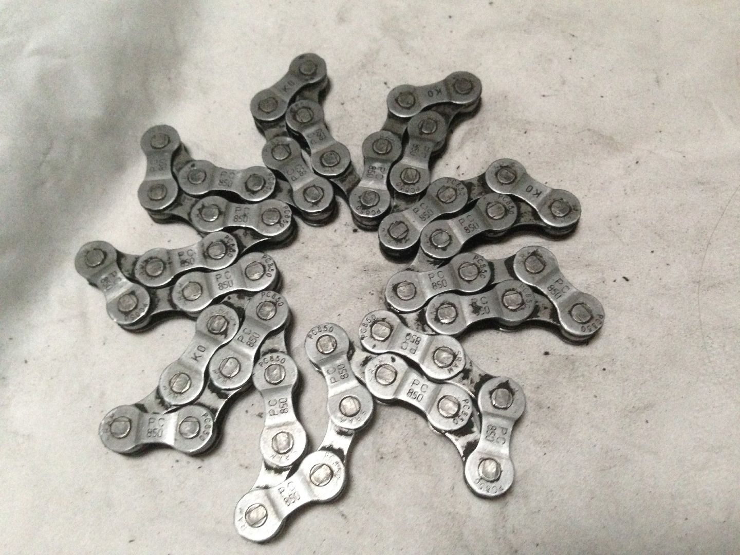 Bike Chain Coaster : 10 Steps (with Pictures) - Instructables