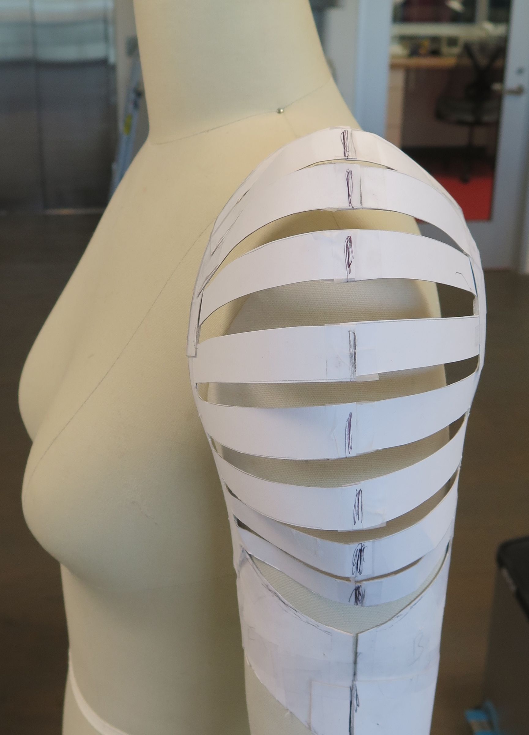 Leather Cyber Goth Shoulder Armor : 9 Steps (with Pictures) - Instructables