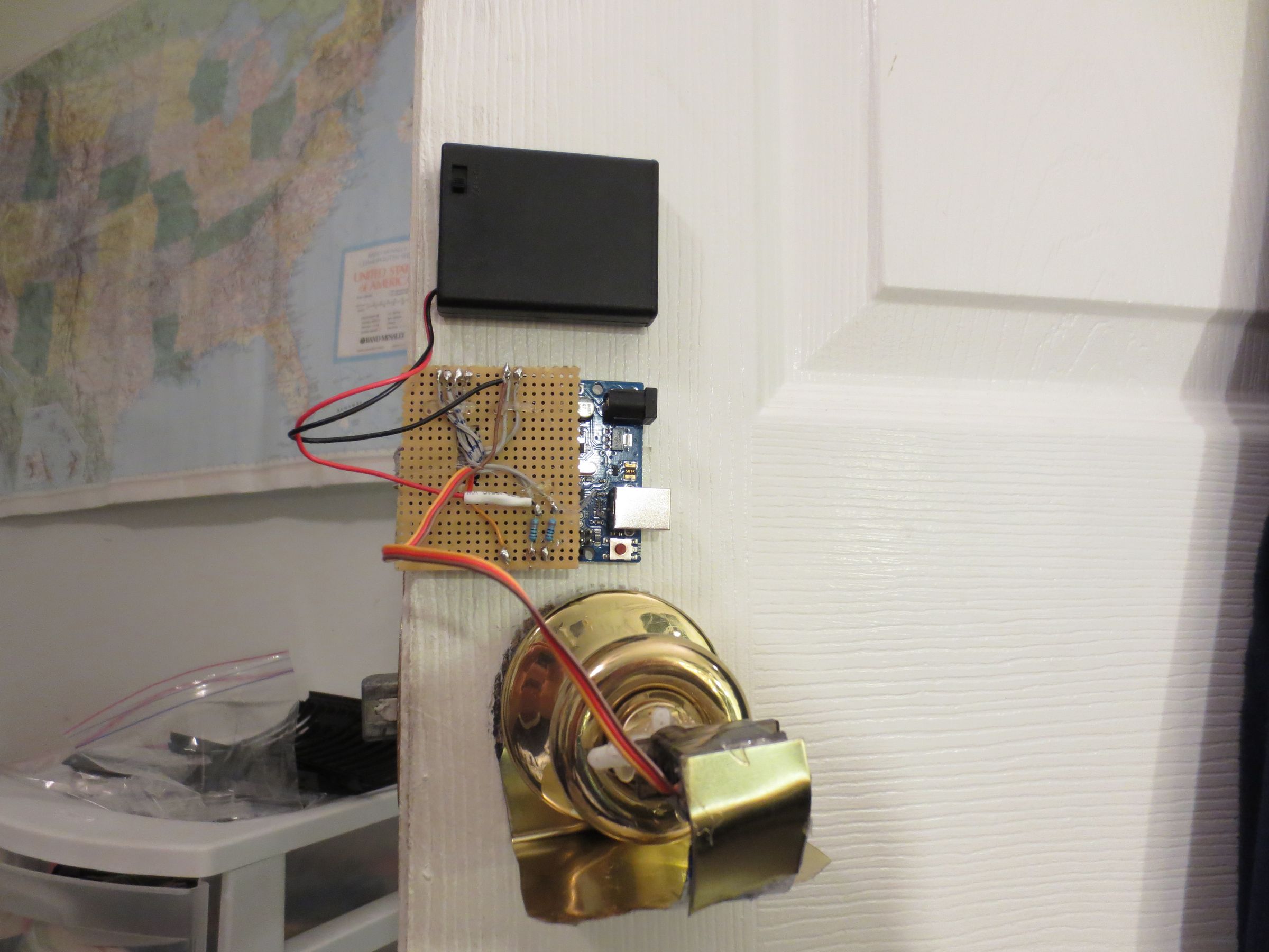 Arduino Combination Door Lock: Lockduino : 11 Steps (with Pictures ...