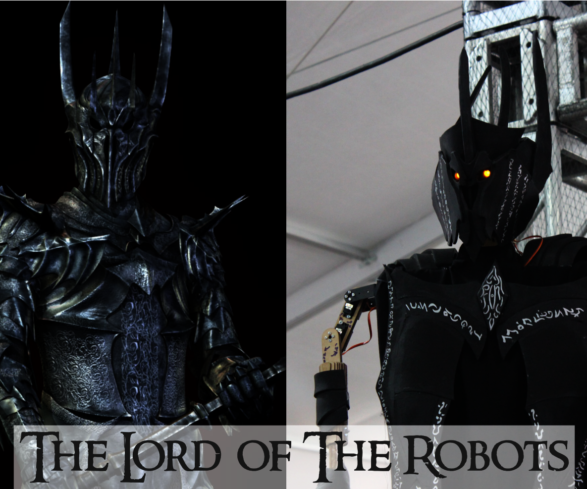How to Build Sauron the Lord of the Robots : 9 Steps (with Pictures ...