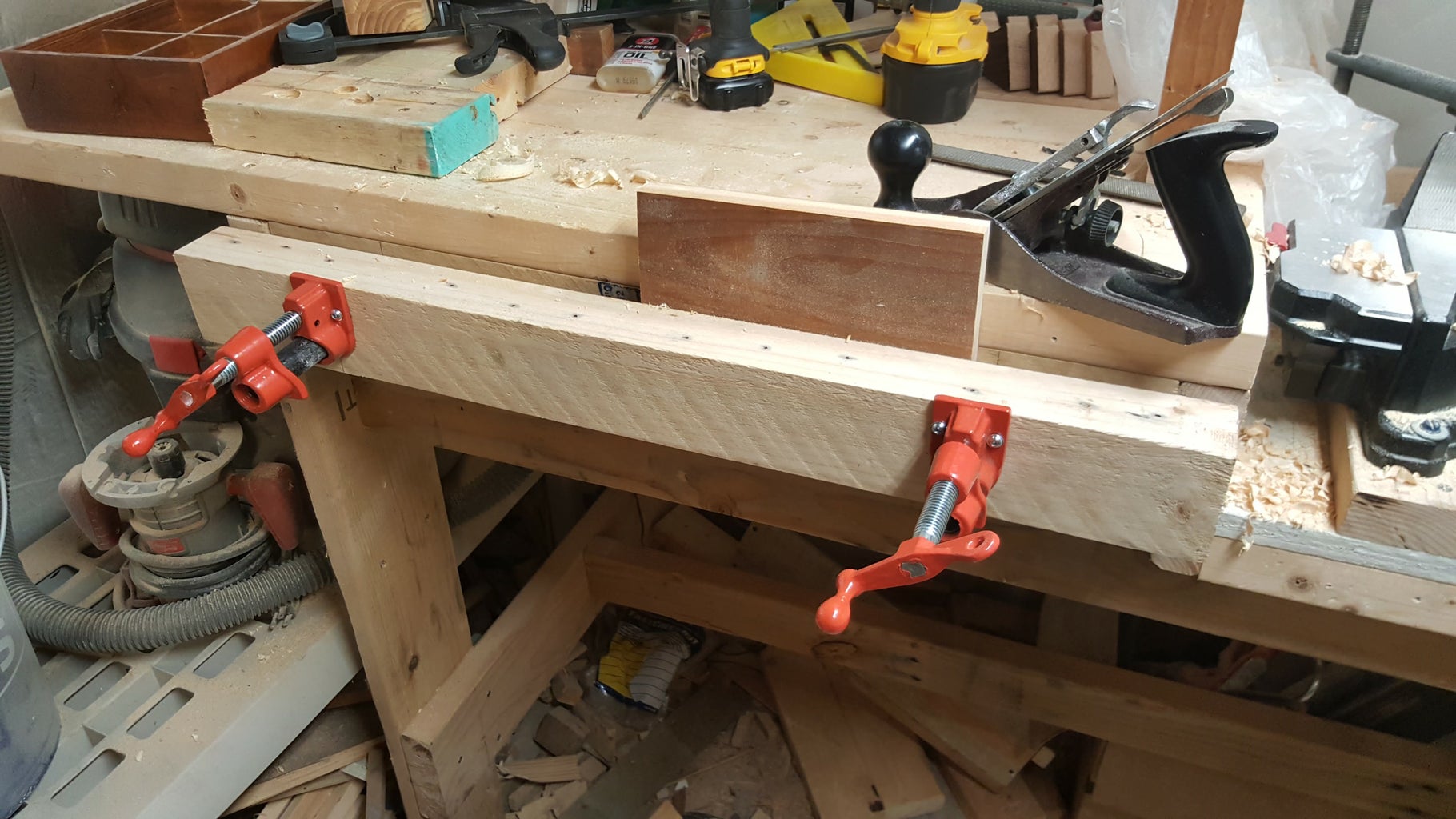 Pipe Clamp Bench Vise : 6 Steps (with Pictures) - Instructables Pipe Clamp Bench Vise : 6 Steps (with Pictures) - Instructables