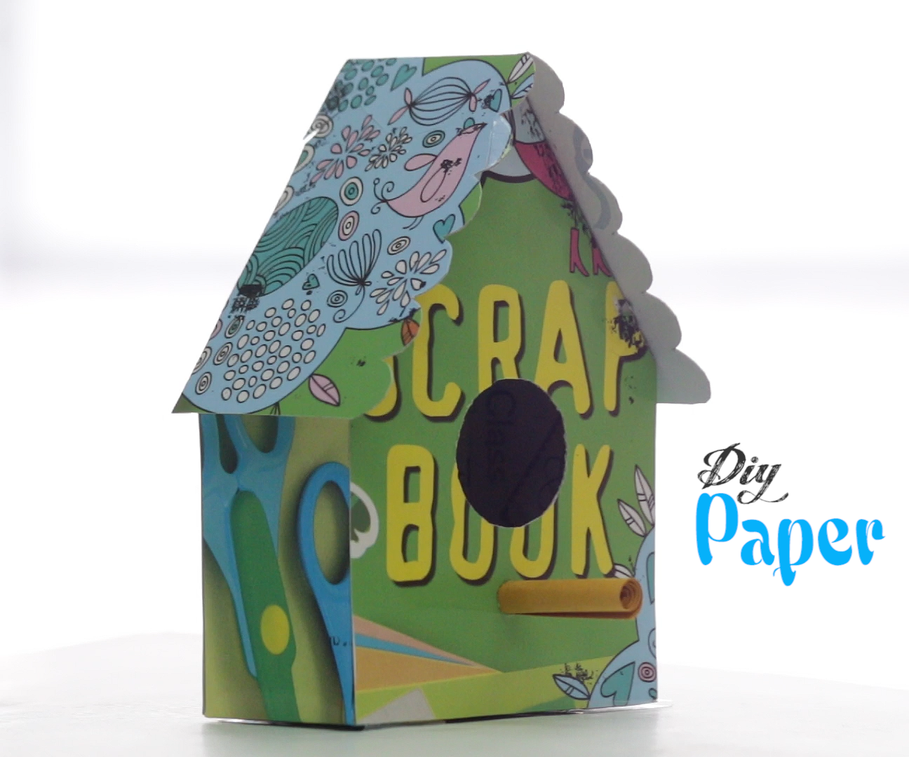 DIY : Paper Birdhouse - Instructables