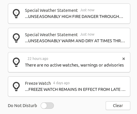 Weather Alert Notifier : 3 Steps - Instructables