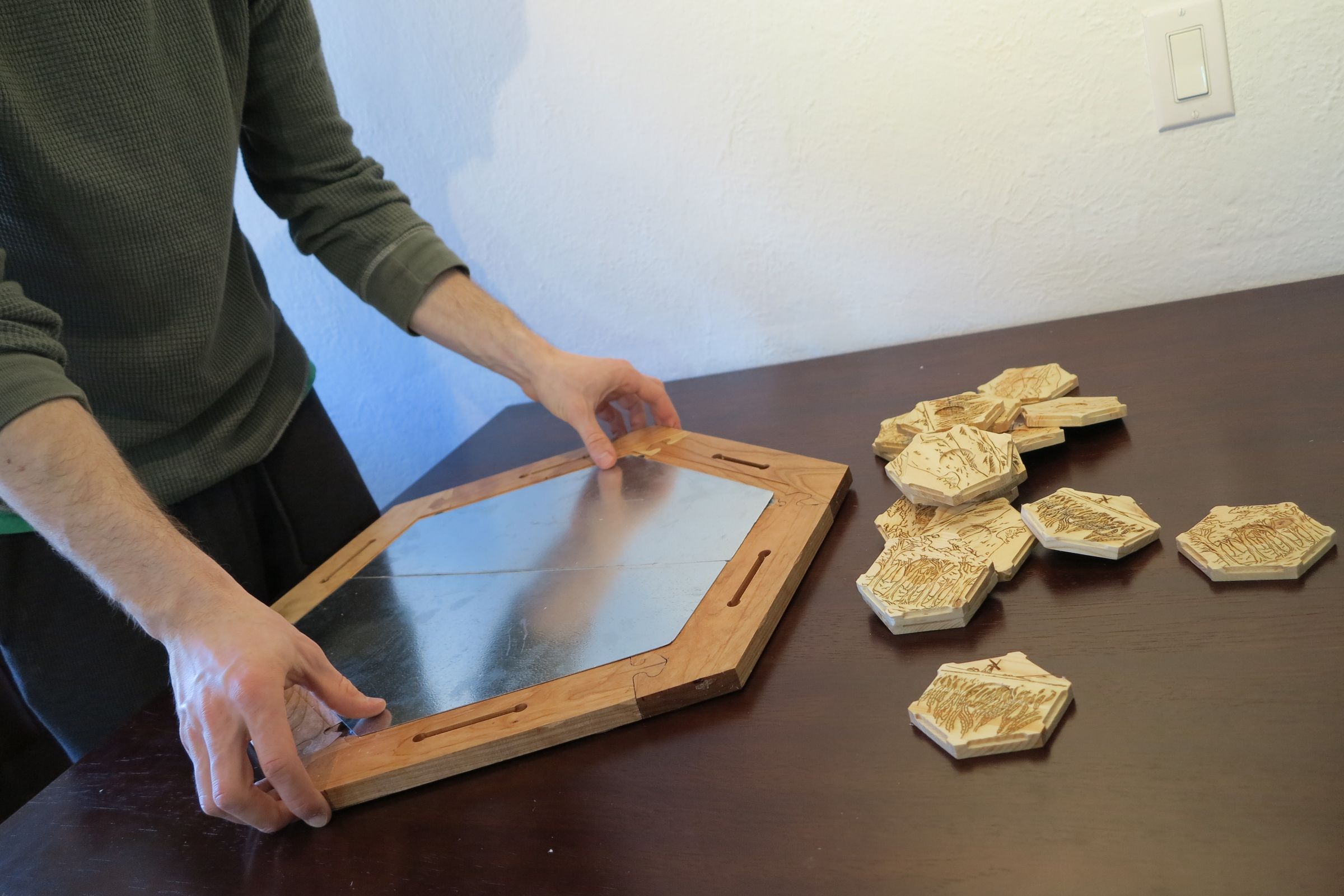 Wall Mountable Board Game Design for CNC Mill : 15 Steps (with Pictures ...