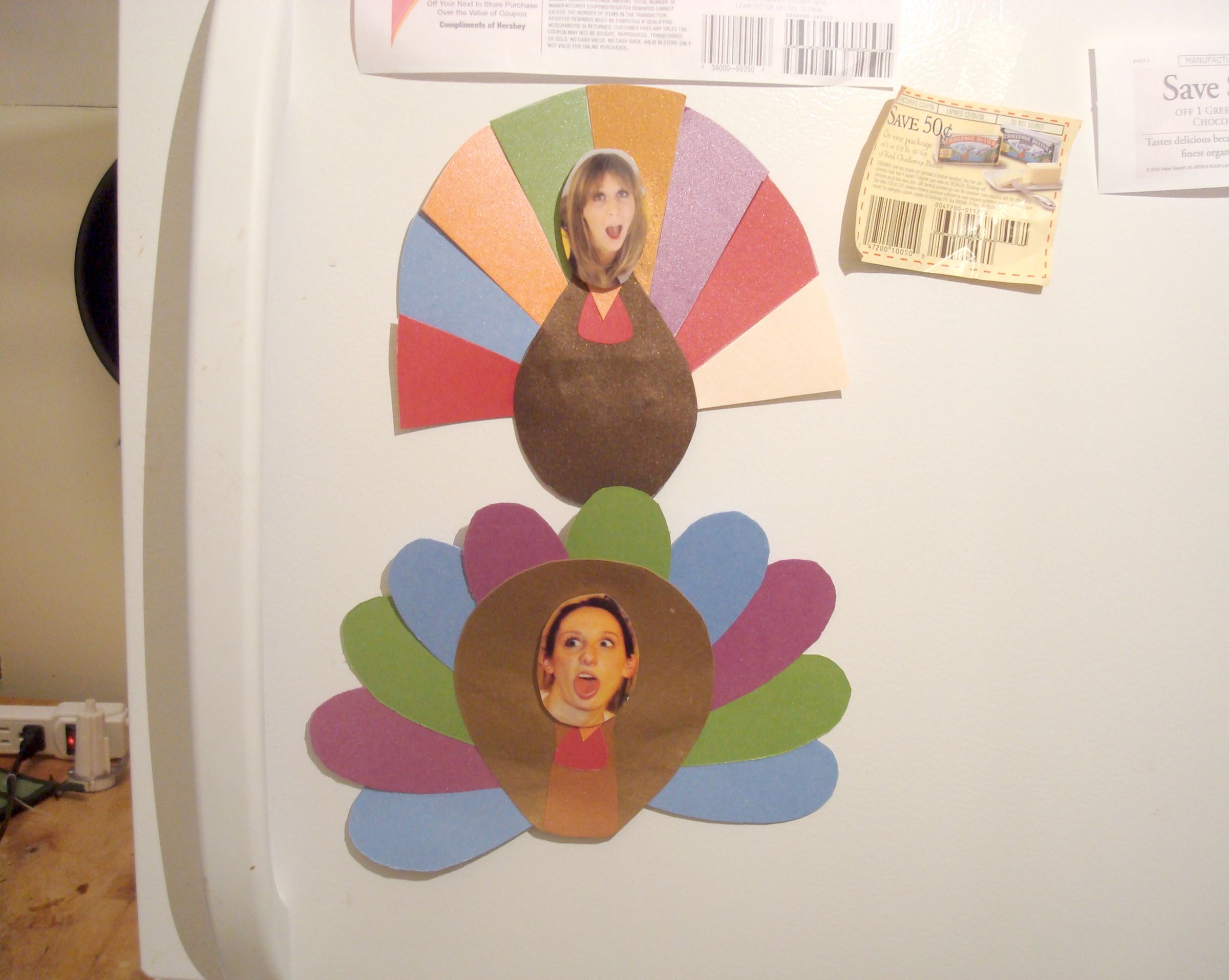 Thanksgiving Picture Turkey Magnets : 4 Steps (with Pictures ...