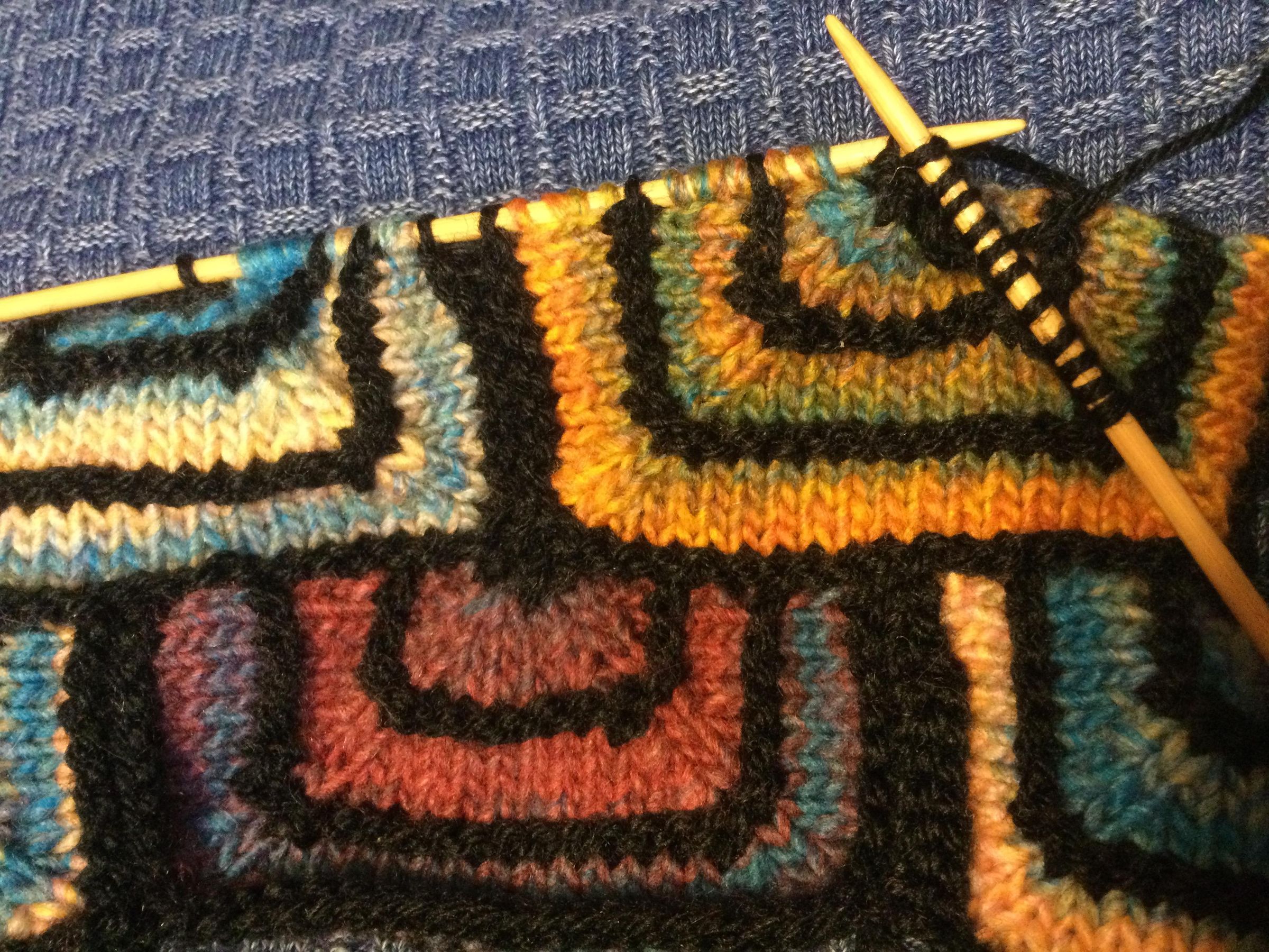 Stained Glass Modular Knitting - Simple Hat : 9 Steps (with Pictures ...