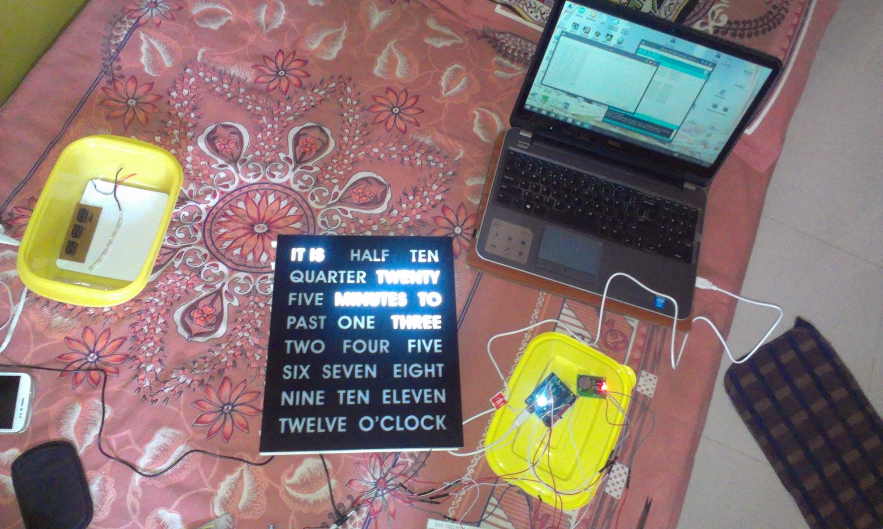 Simple Word Clock (arduino) : 6 Steps (with Pictures) - Instructables
