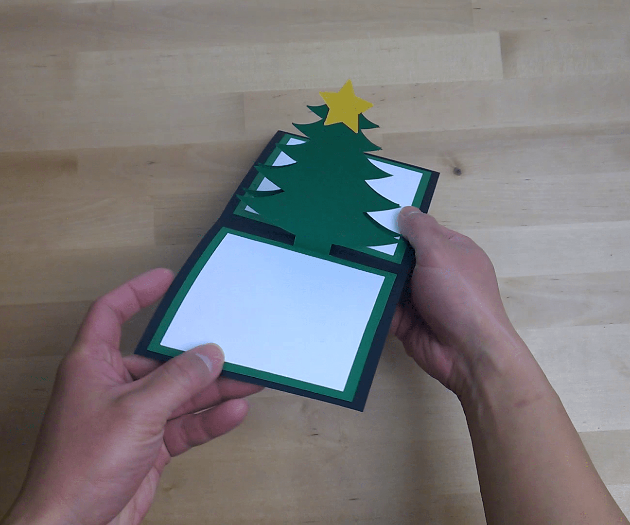 Christmas Tree Pop Up Greeting Card : 6 Steps (with Pictures ...