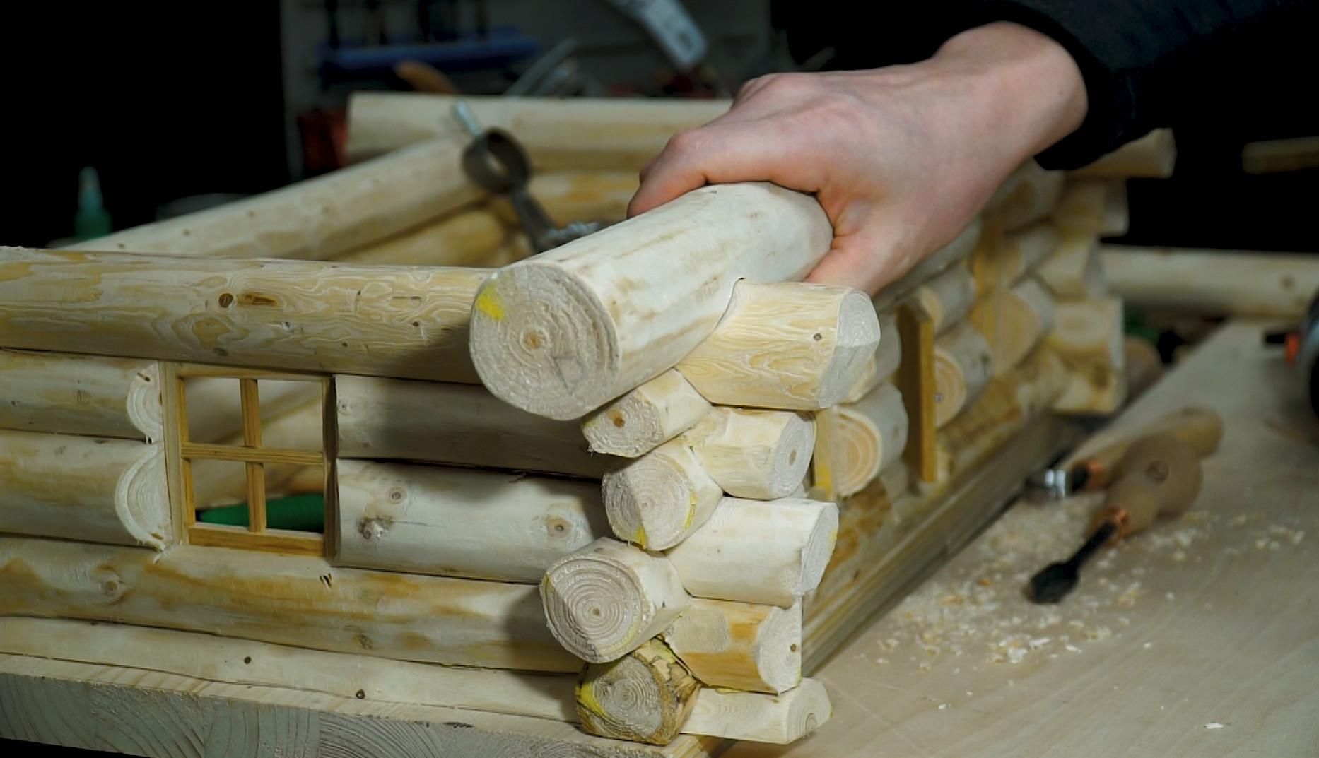 Building Minature Log Cabin : 9 Steps (with Pictures) - Instructables