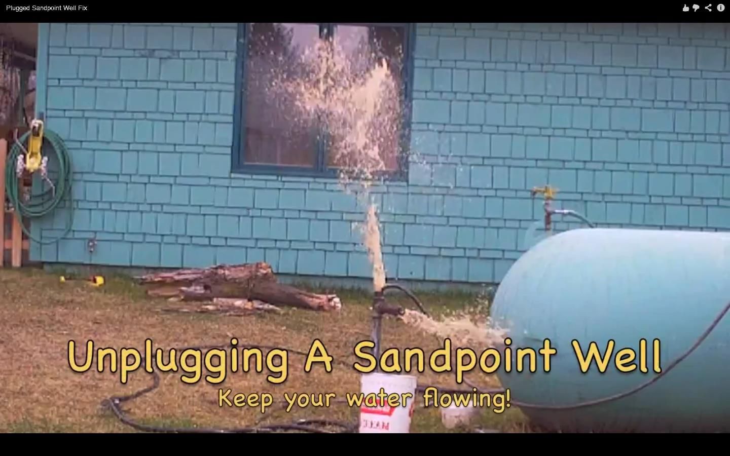 Un-plugging a Sandpoint Well - Instructables