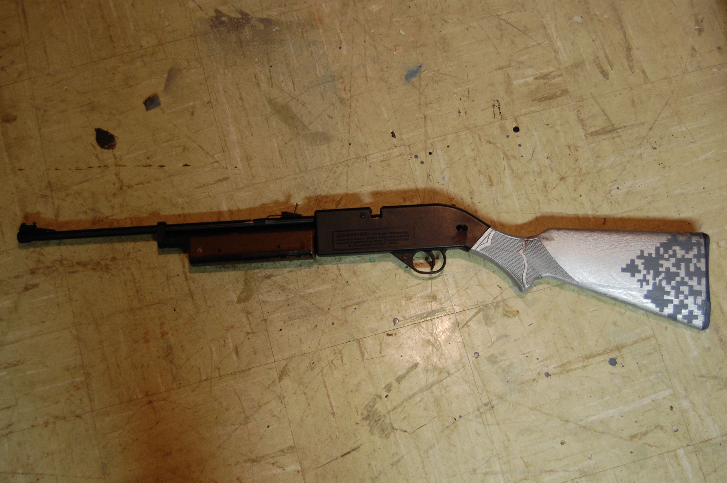 Urban Digital Camo Gunstock Stencil : 4 Steps - Instructables