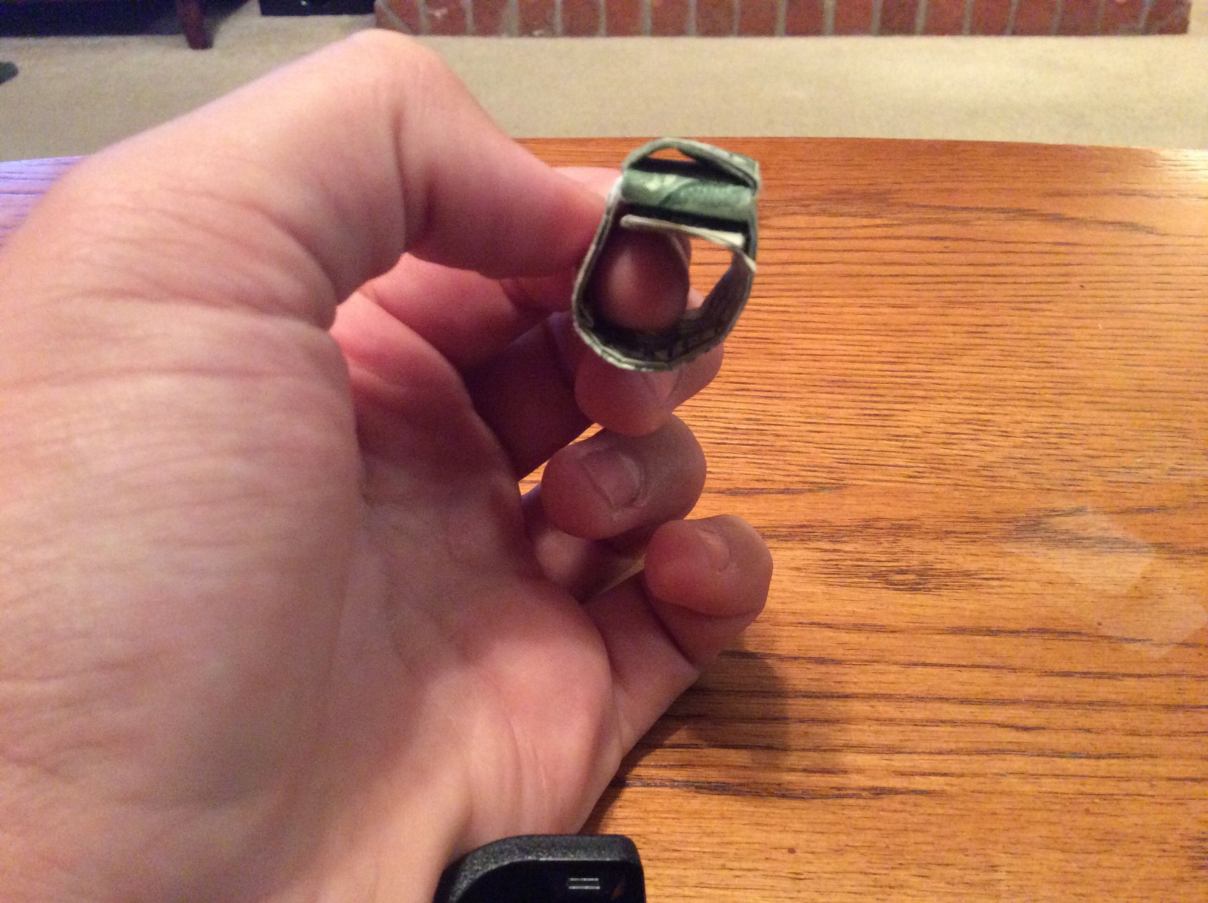 How to Make a Dollar Bill Ring : 16 Steps - Instructables