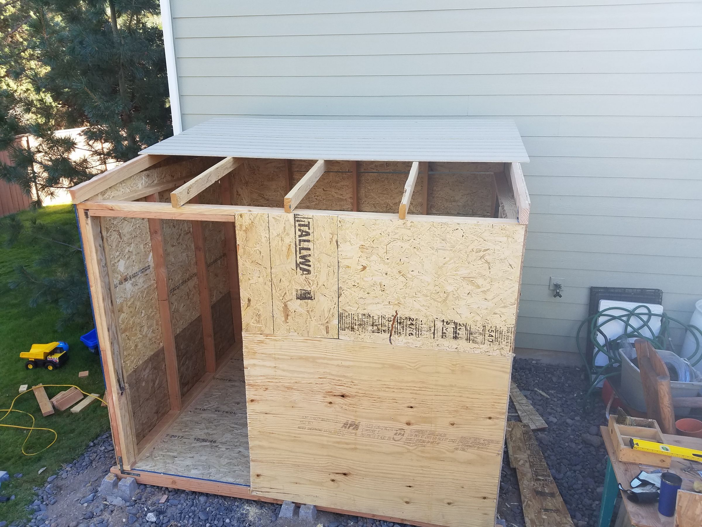 Reclaimed Nearly Free Tool Shed : 9 Steps (with Pictures) - Instructables