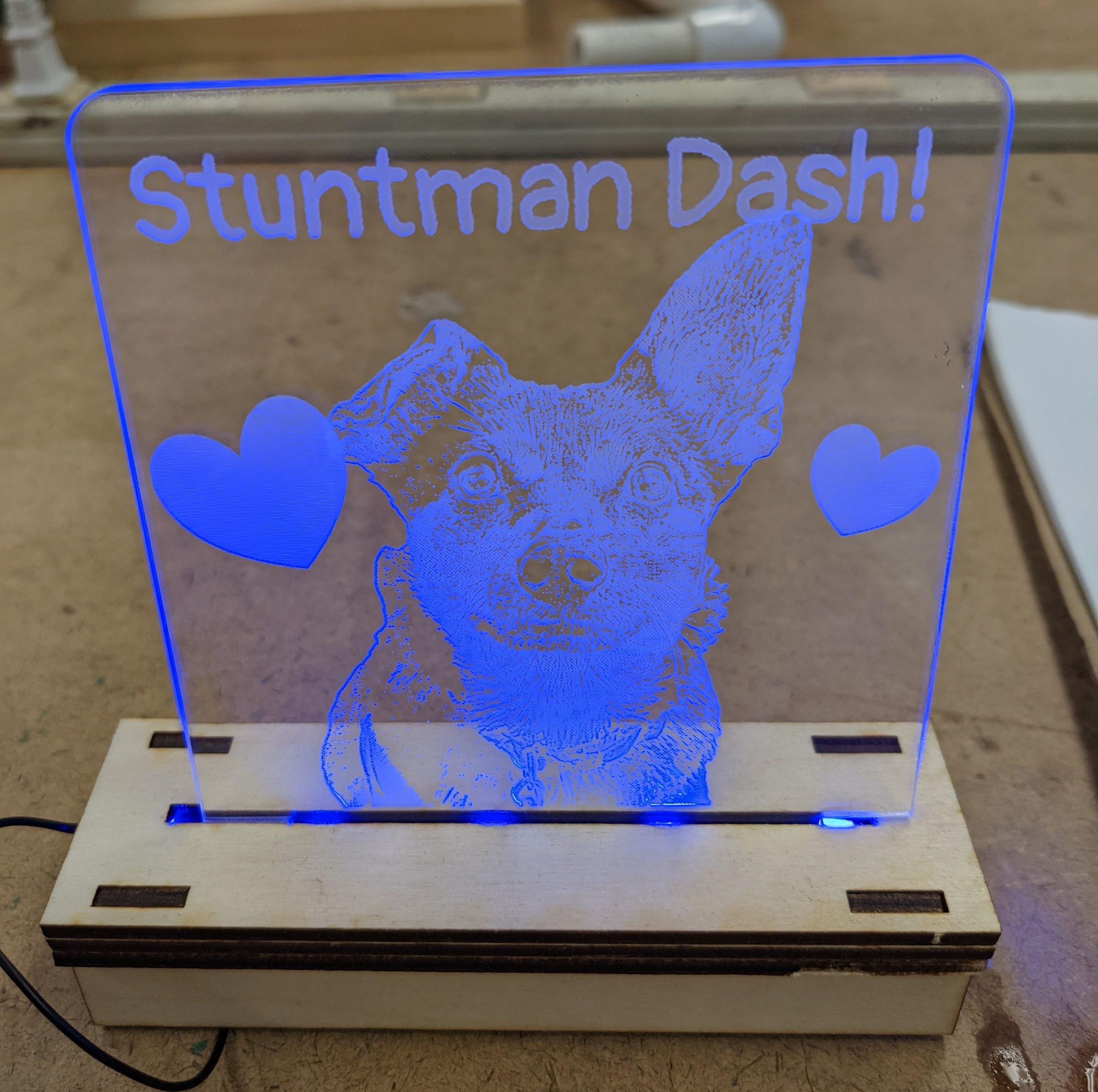 Light-Up Etched Acrylic Display : 9 Steps (with Pictures) - Instructables