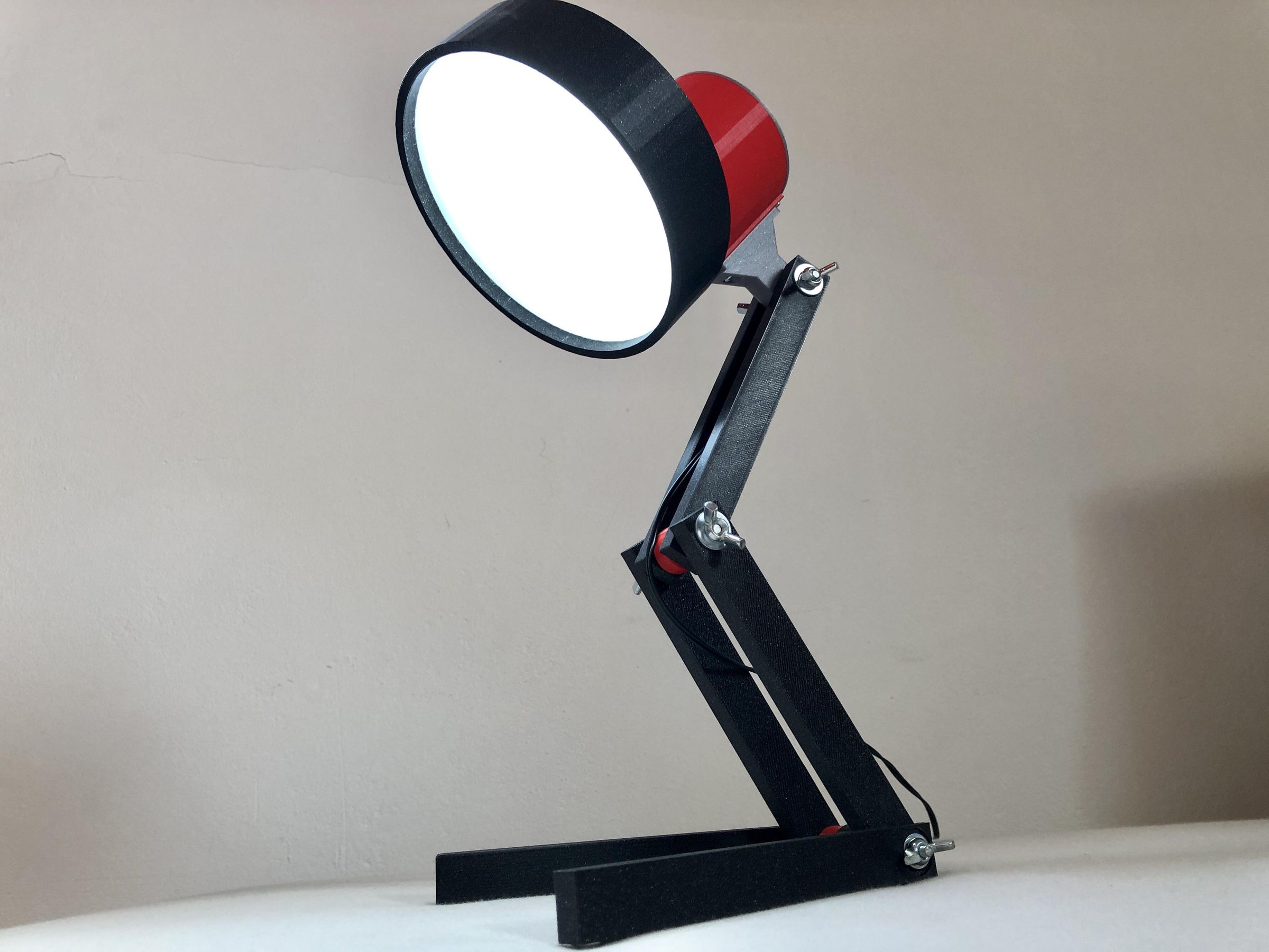 USB Desk Lamp - Dimmable - 3D Printed : 9 Steps (with Pictures ...