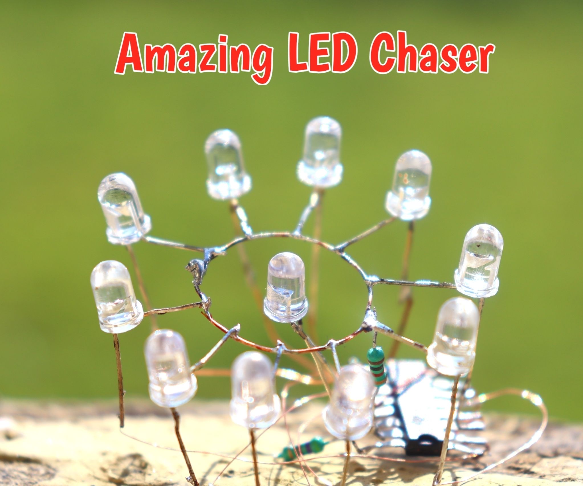 How to Make LED Chaser Using 4017 IC and RGB LED : 13 Steps - Instructables