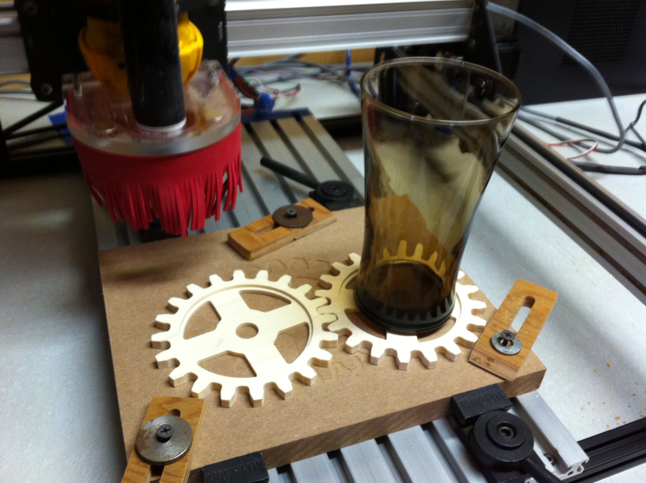 CNC Gear Coaster - Instructables